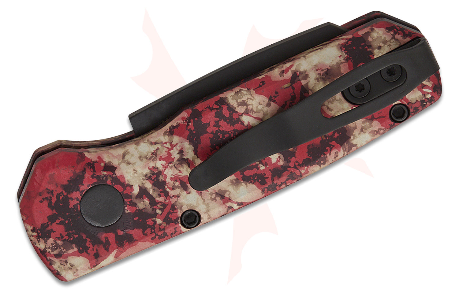 Pro-Tech R5403 Runt 5 AUTO Folding Knife 1.94" CPM-MagnaCut Black DLC ...