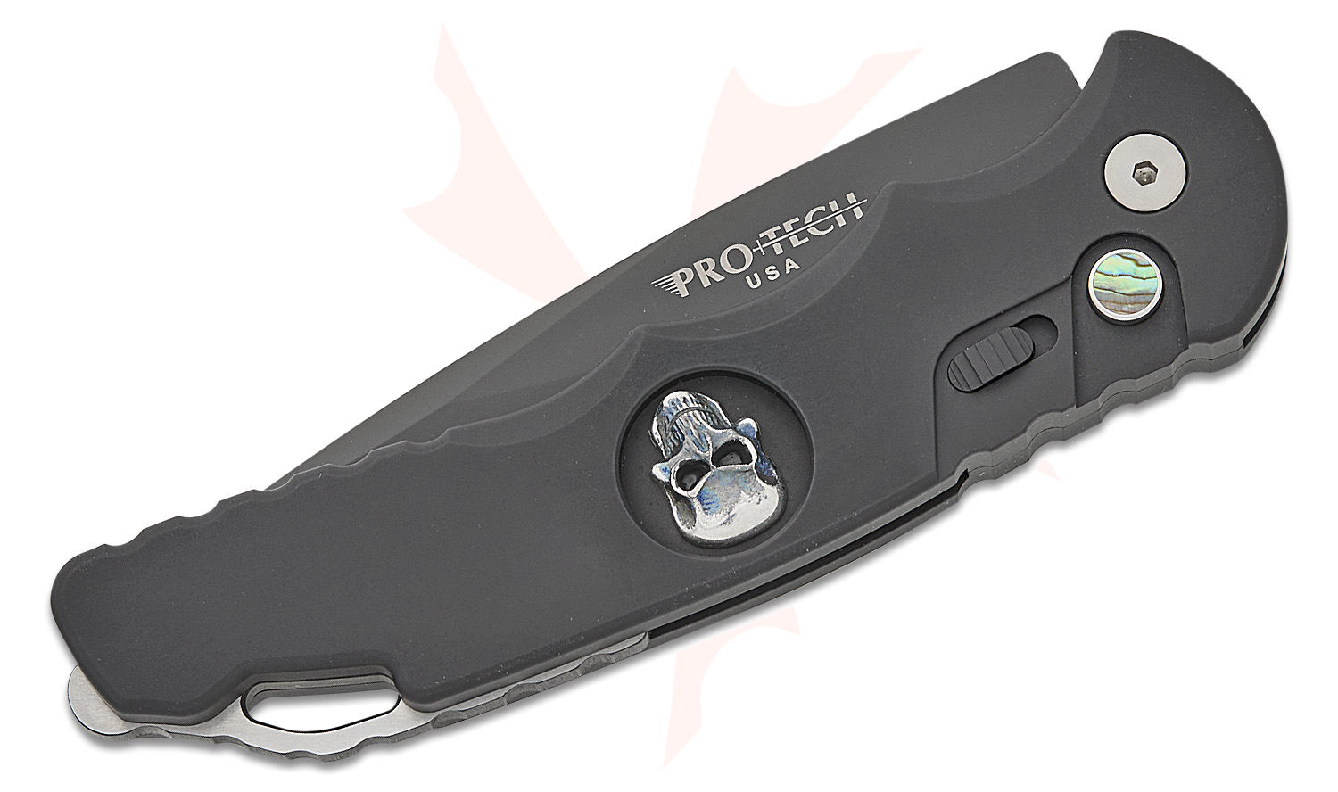 Pro-Tech TR-4.70 AUTO Folding Knife 4" 154CM Black DLC Drop Point Blade ...