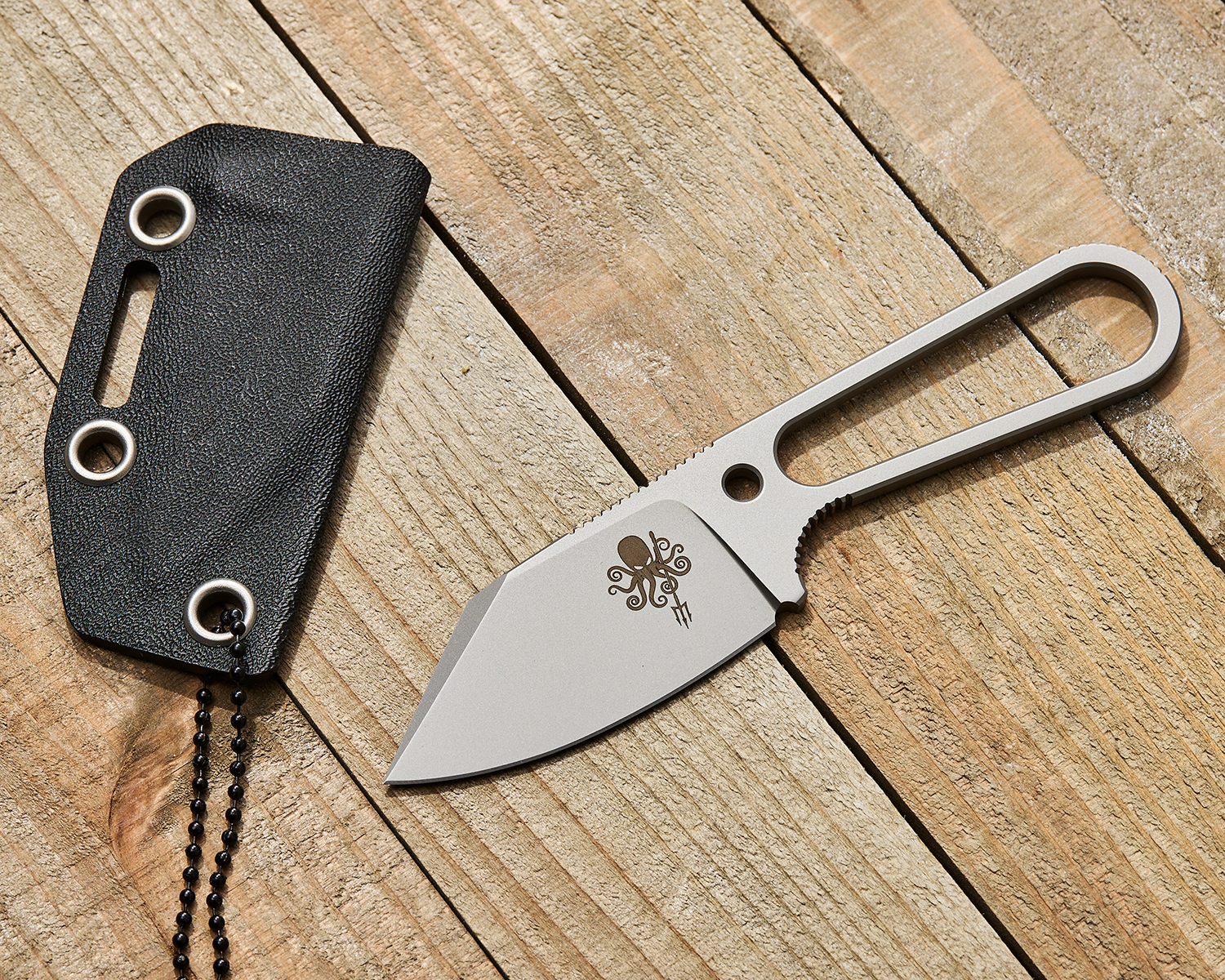 Prometheus Design Werx PDW SPD LUK Fixed Blade Neck Knife 2.375" CPM ...