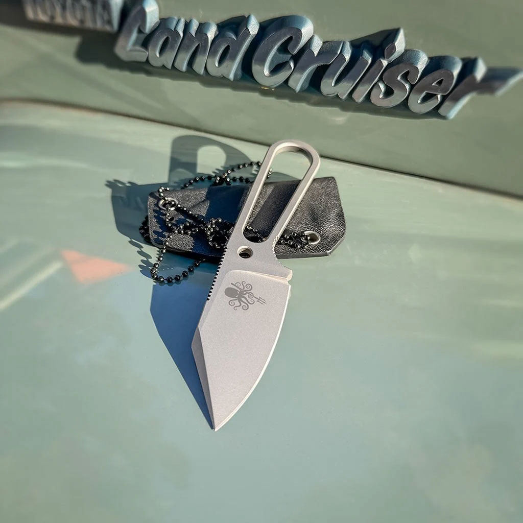 Prometheus Design Werx PDW SPD LUK Fixed Blade Neck Knife 2.375" CPM ...