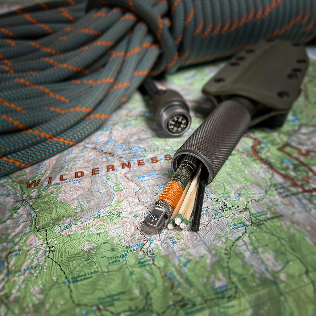 Prometheus Design Werx PDW Ti-1HSU Survival Multi-Use Fire Starter ...