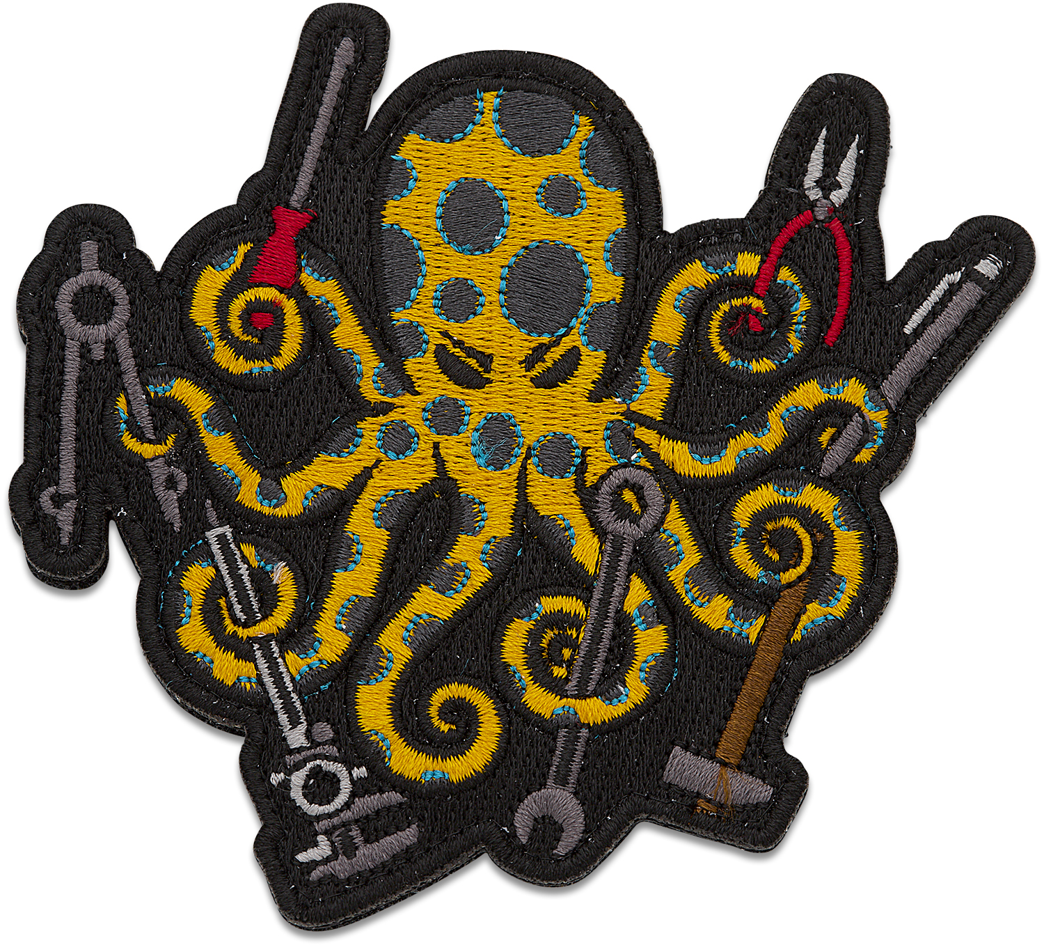 Prometheus Design Werx PDW SPD Blue Ringed Kraken DIY Morale Patch ...
