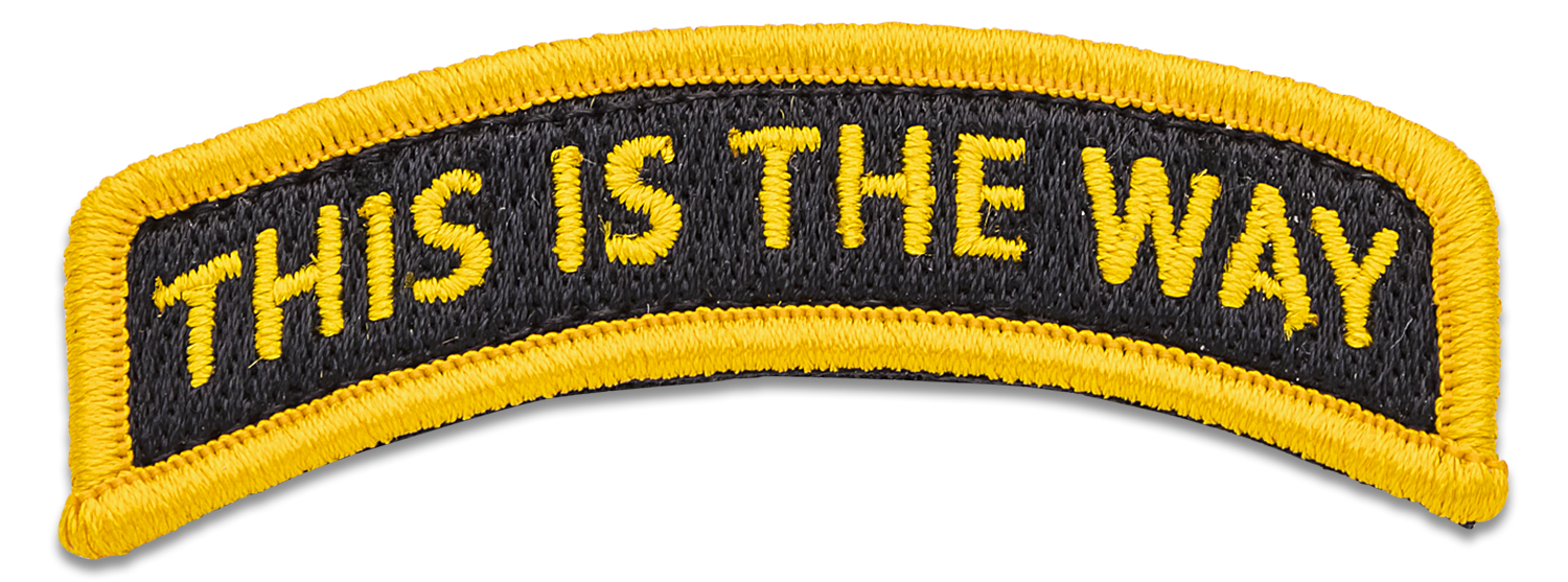 Prometheus Design Werx PDW This is the Way Tab Morale Patch ...