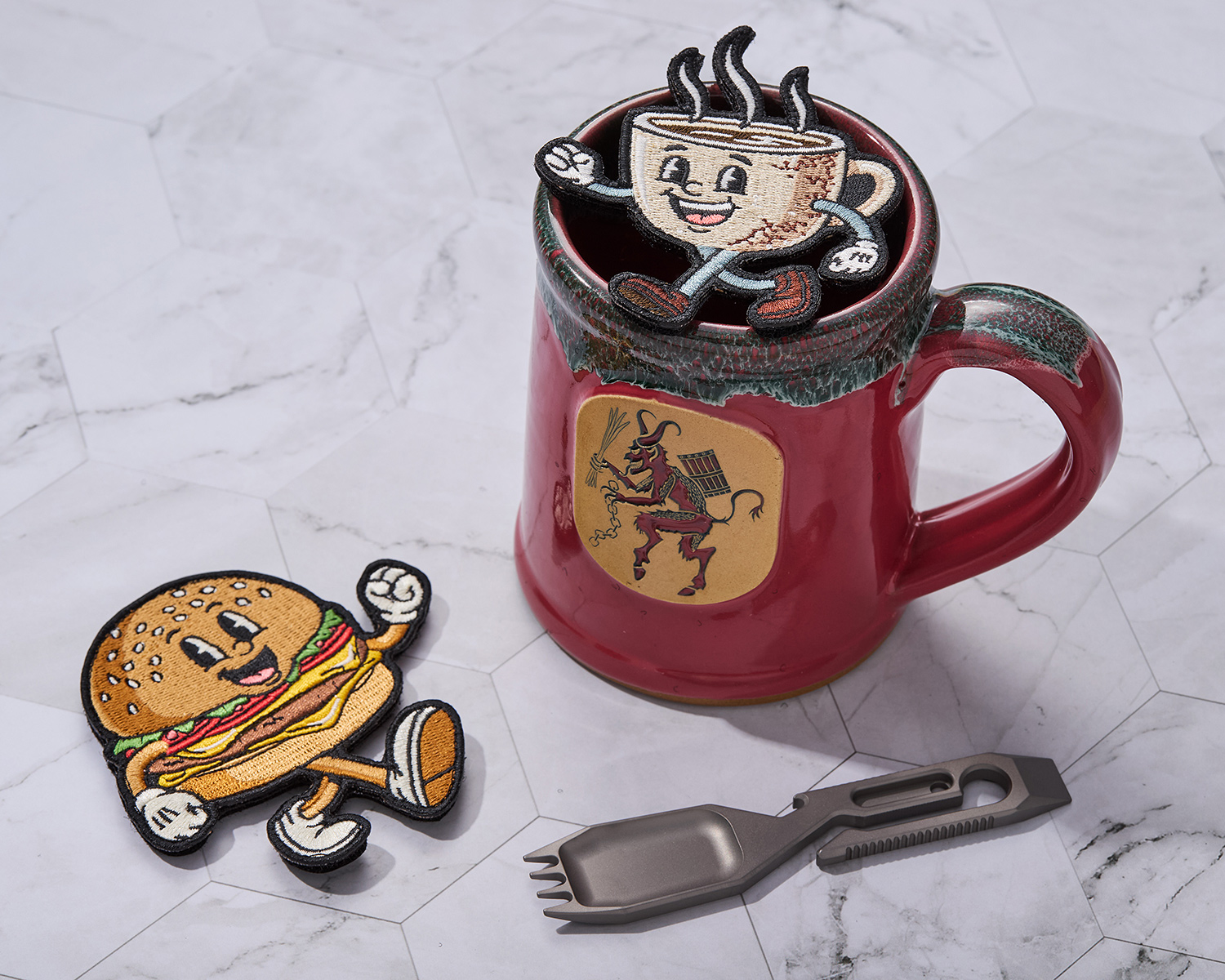 Prometheus Design Werx PDW X Deneen Rancher Krampus 2025 Mug ...