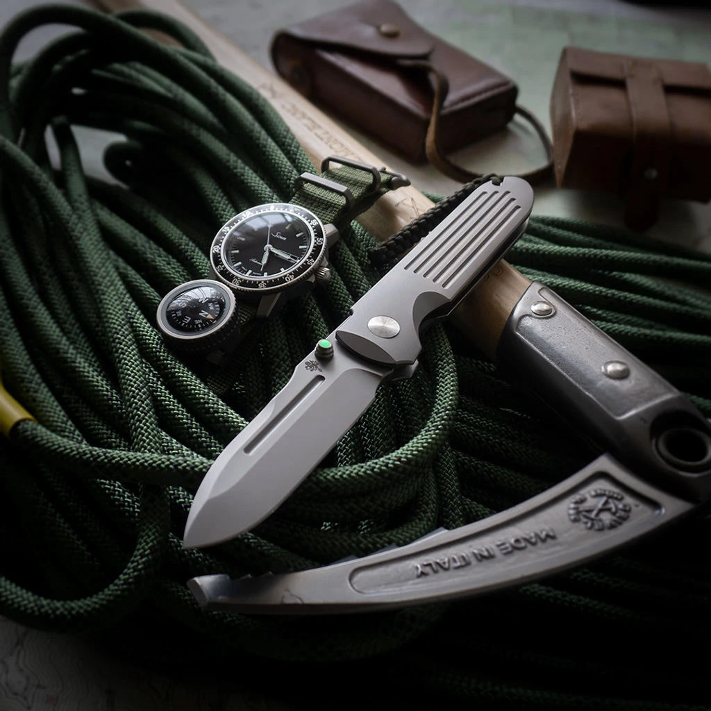Prometheus Design Werx SPD Invictus-IL Folding Knife 3.5" Bohler M390 ...