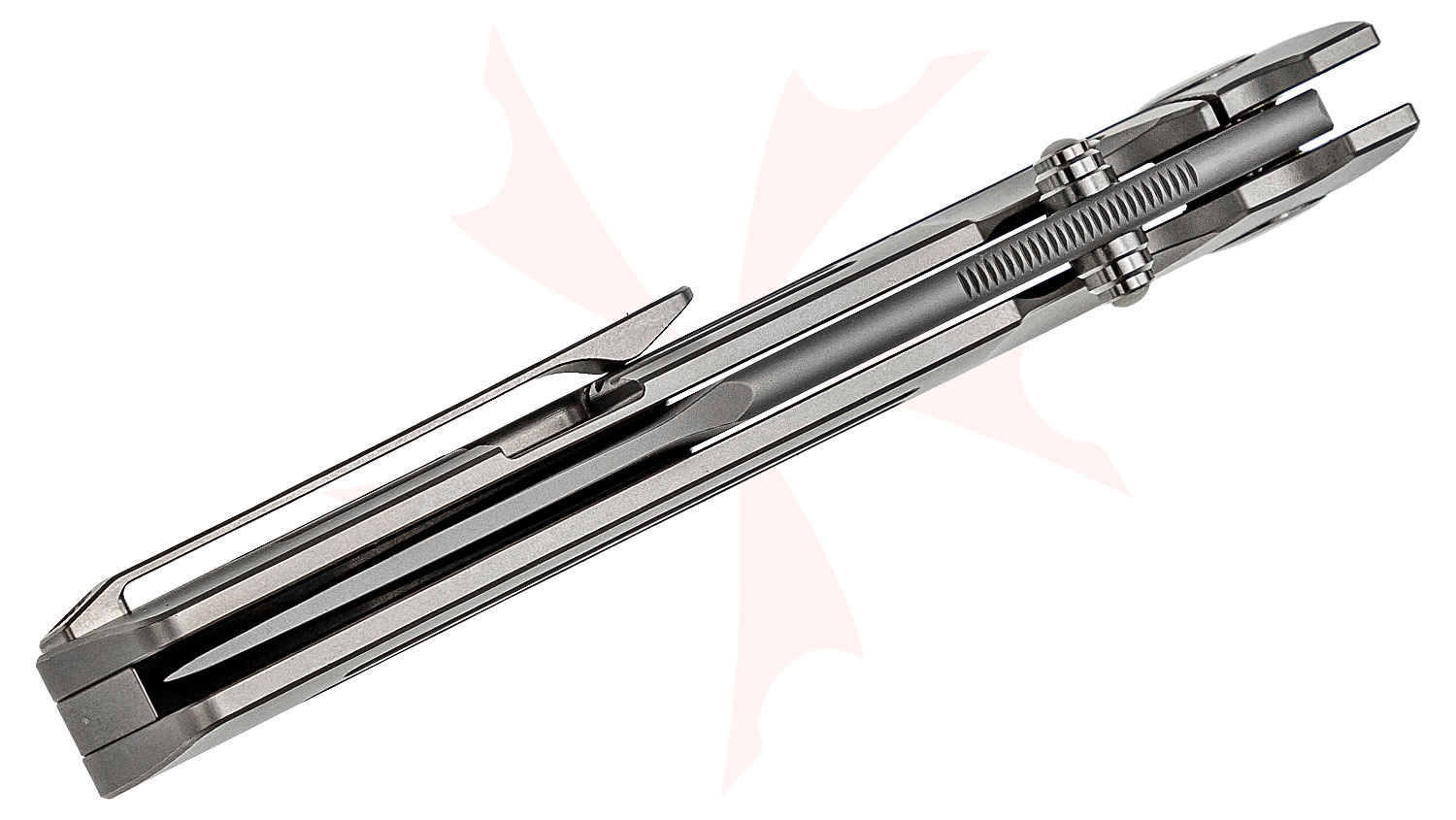 Prometheus Design Werx PDW STS Titanium Folding Knife 3.5" Bohler M390 ...