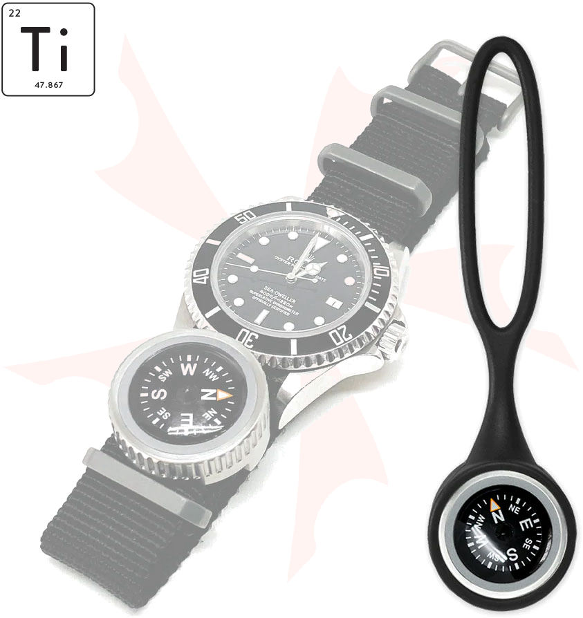 Prometheus Design Werx PDW Expedition Watch Band Compass Kit TiP ...