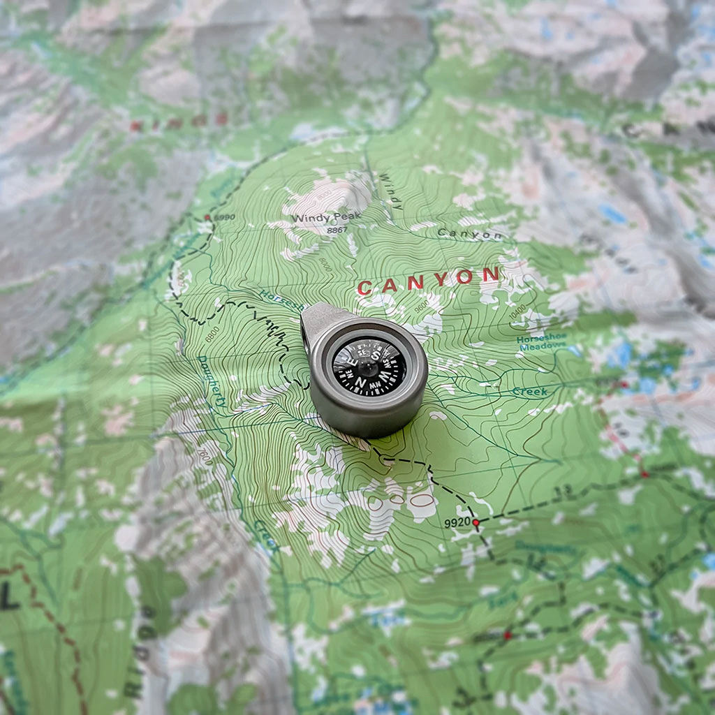 Prometheus Design Werx PDW Ti-Compass Pendant - KnifeCenter - 1042402