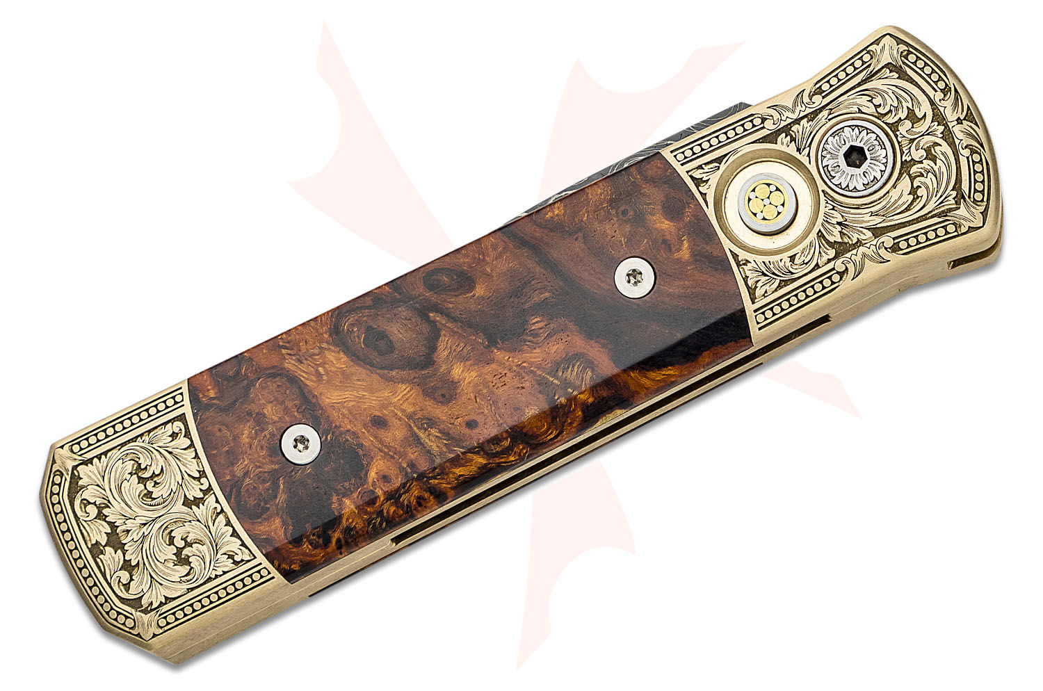 Pro-Tech Ultimate Custom Godson AUTO Folding Knife 3.15" VF Vines ...