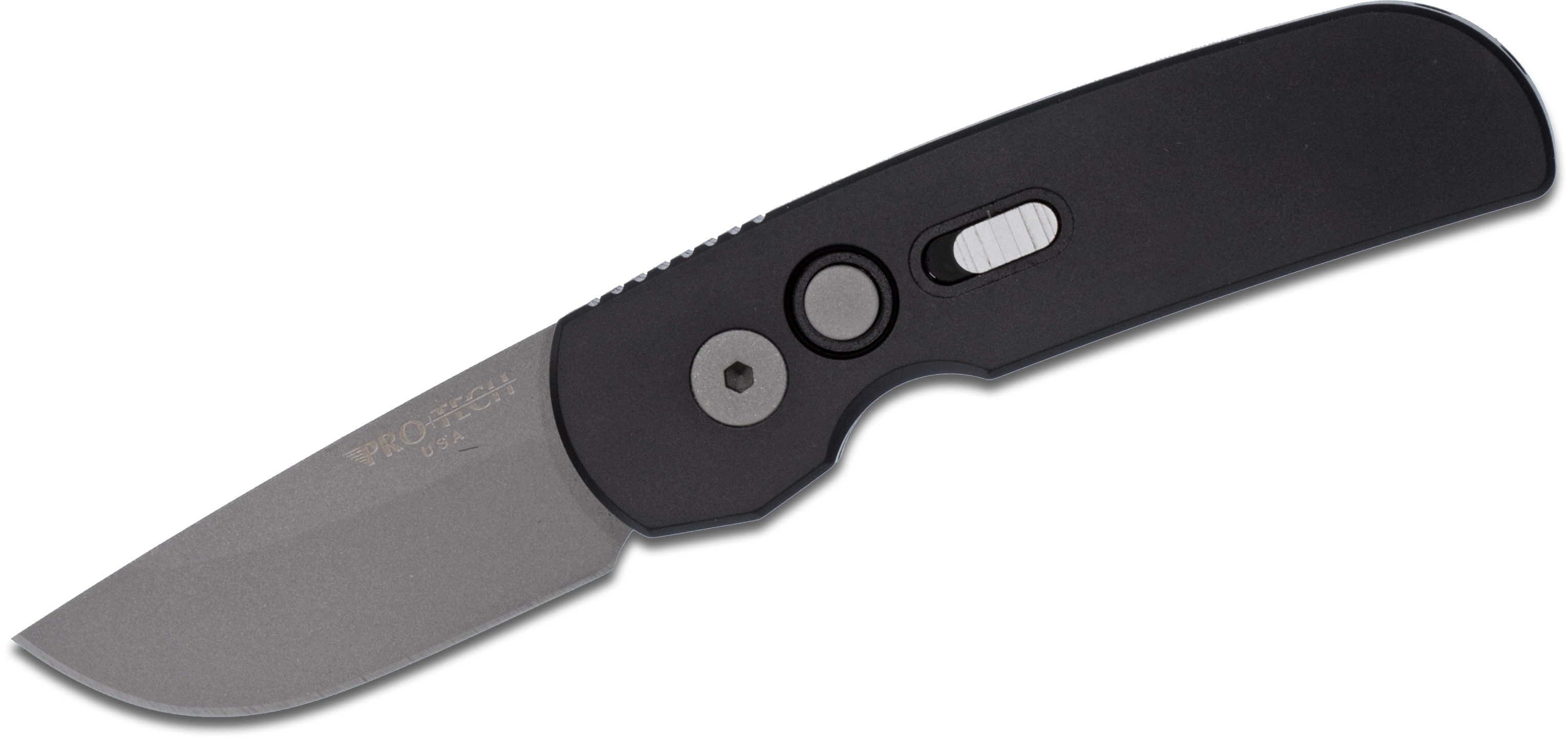 Pro-Tech 2201 Calmigo AUTO Folding Knife 2" 154CM Bead Blasted Plain ...