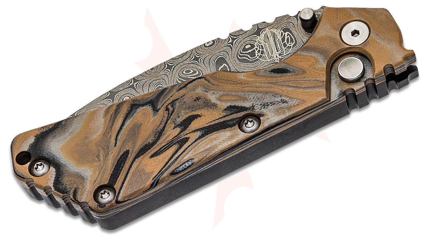 Pro-Tech Custom Strider SnG 2436DM AUTO Folding Knife 3.5" Nichols ...