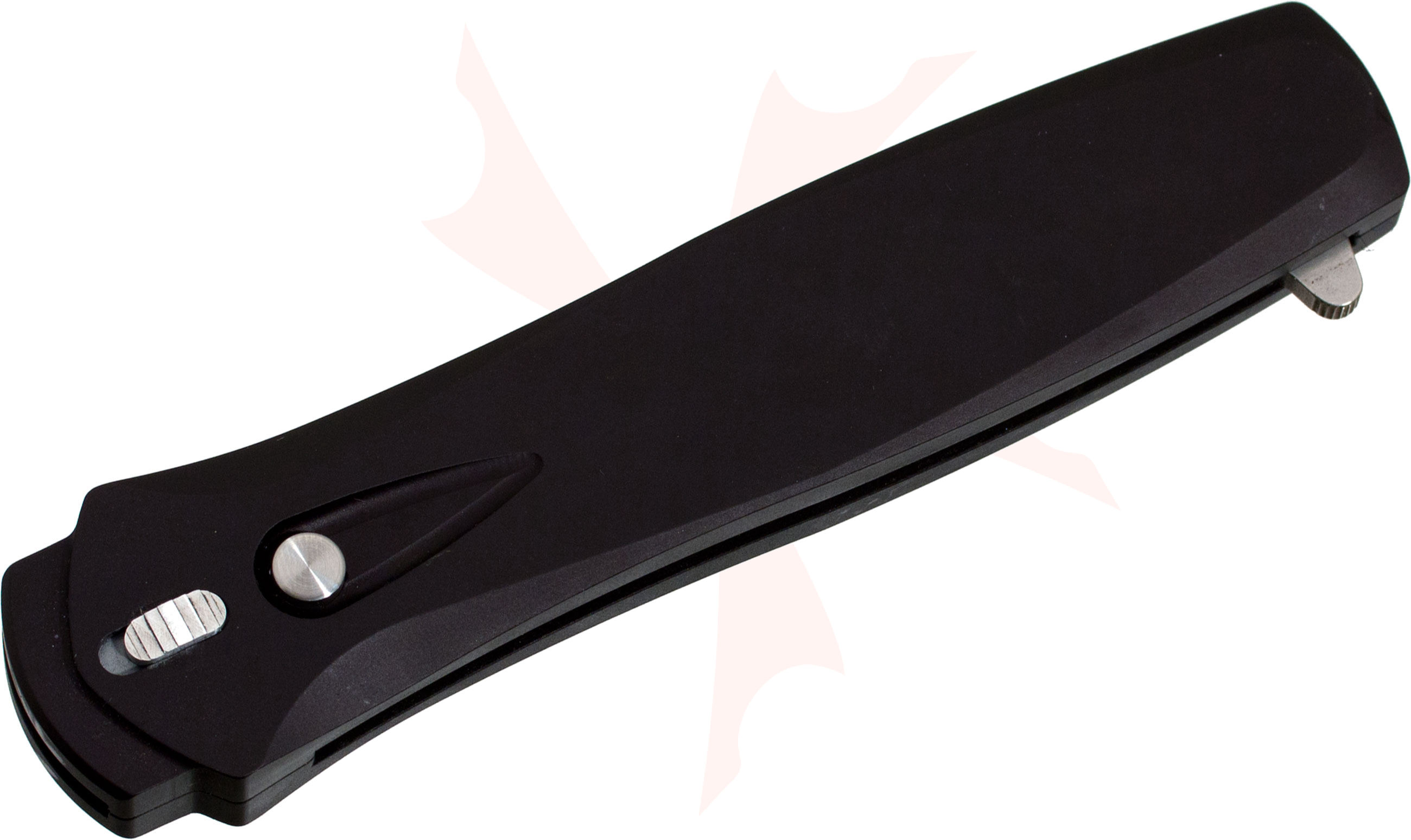 Pro-Tech 3201-SW Dark Angel OTF AUTO Folding Knife 3.75" Double Edge ...