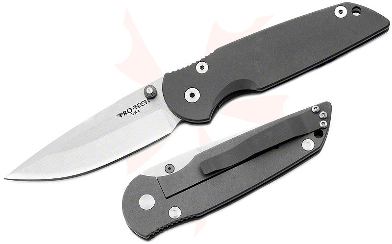 Pro-Tech 7701 TR-3 Integrity Folding Knife 3.5" S35VN Two-Tone Plain ...