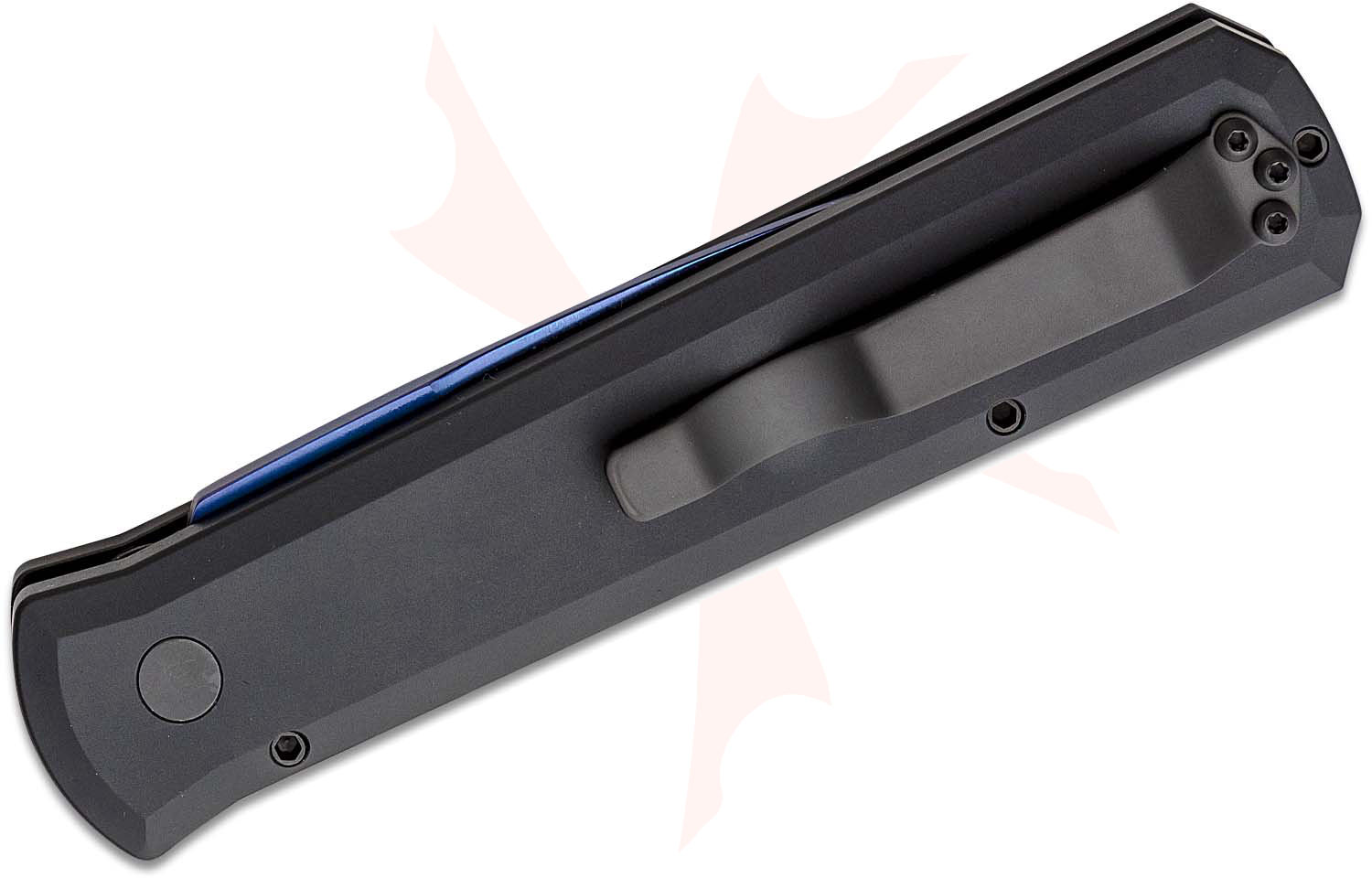 Pro-Tech 921-SB Godfather AUTO Folding Knife 4" 154CM Sapphire Blue ...