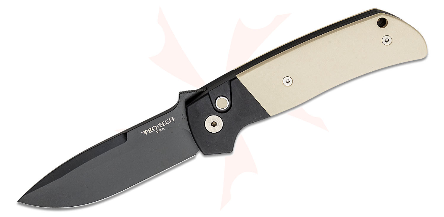 Pro-Tech Bob Terzuola ATCF Tuxedo AUTO Folding Knife 3.5" MagnaCut ...