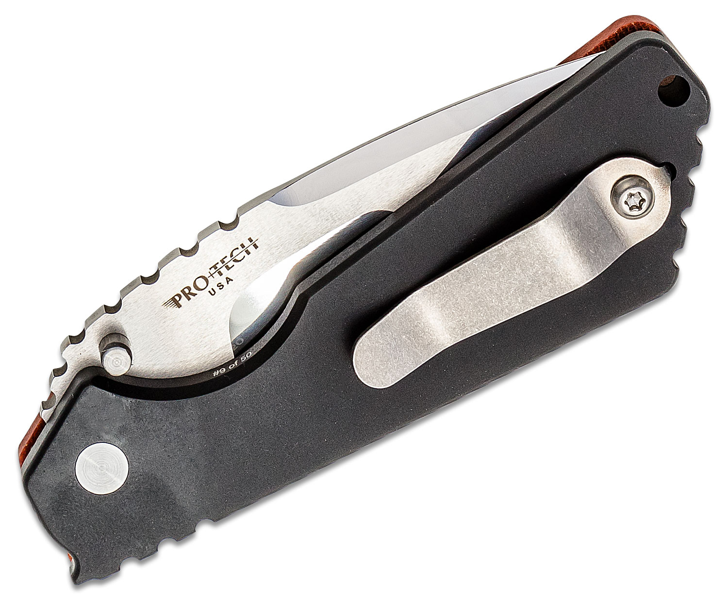 Pro-Tech Strider SnG AUTO Folding Knife 3.5" 154CM Hand Compound Ground ...