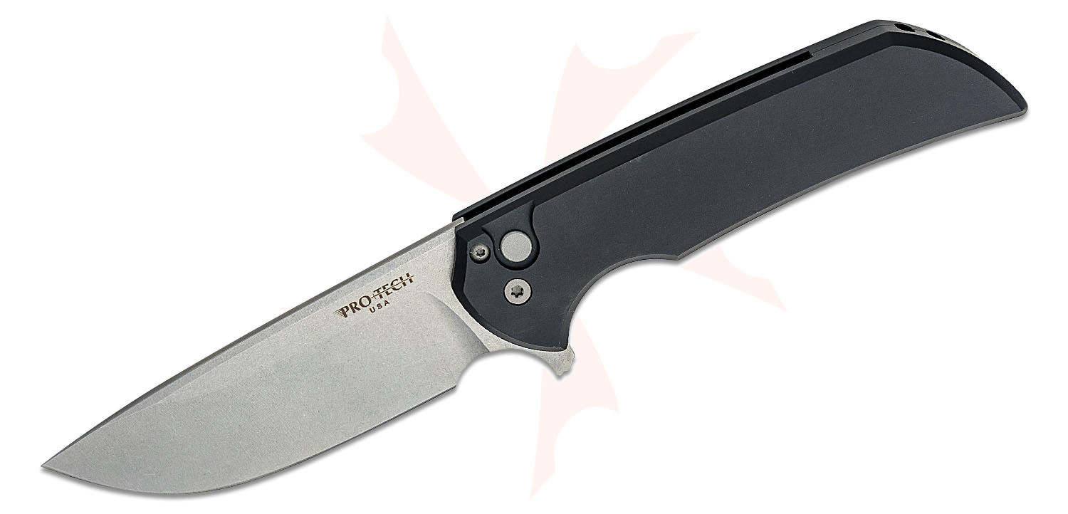 Pro-Tech/Ferrum Forge Mordax Manual Flipper Knife 3.75" CPM-MagnaCut ...