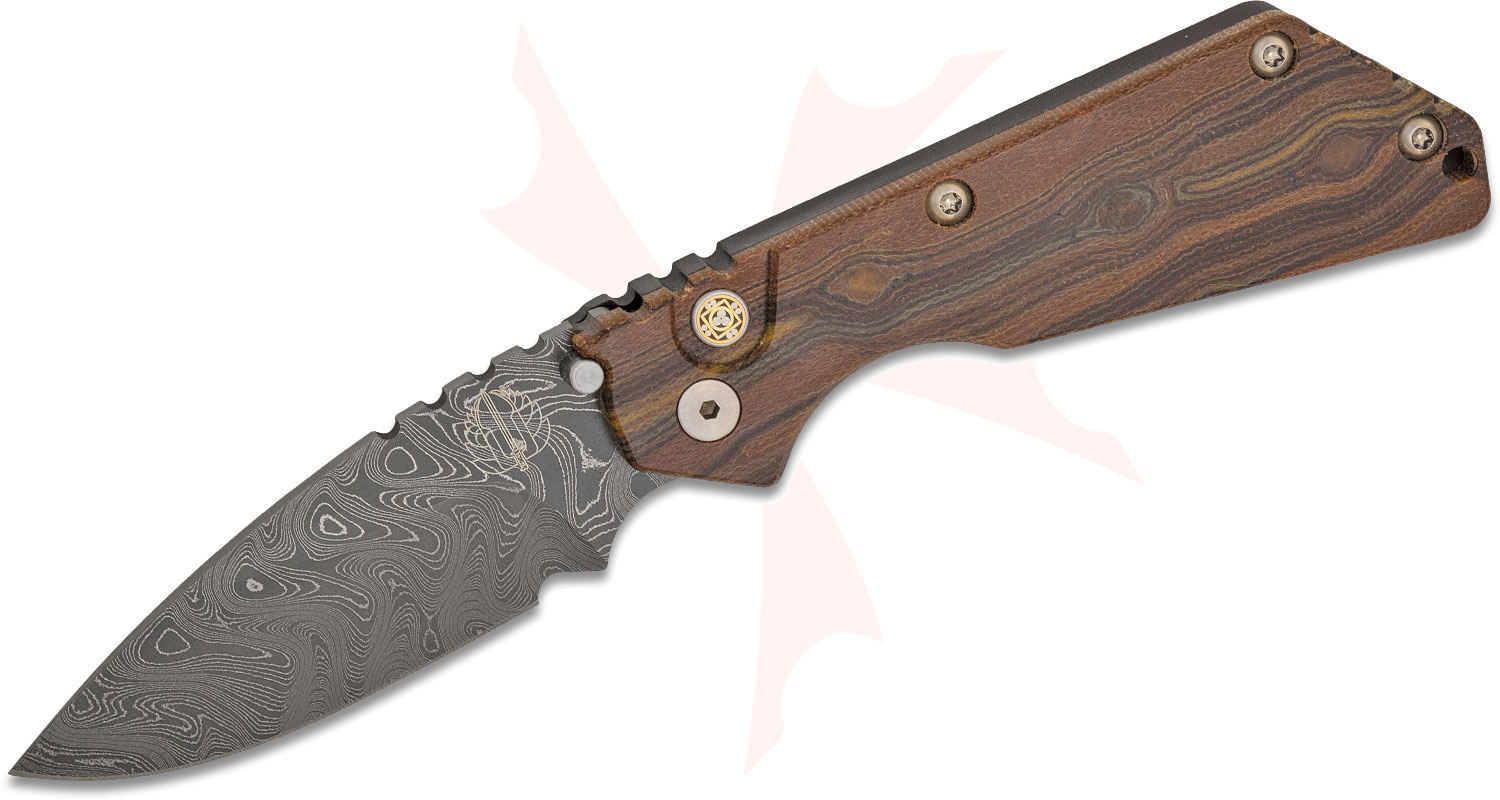Pro-Tech Custom Strider SnG AUTO Folding Knife 3.5" Nichols Boomerang ...