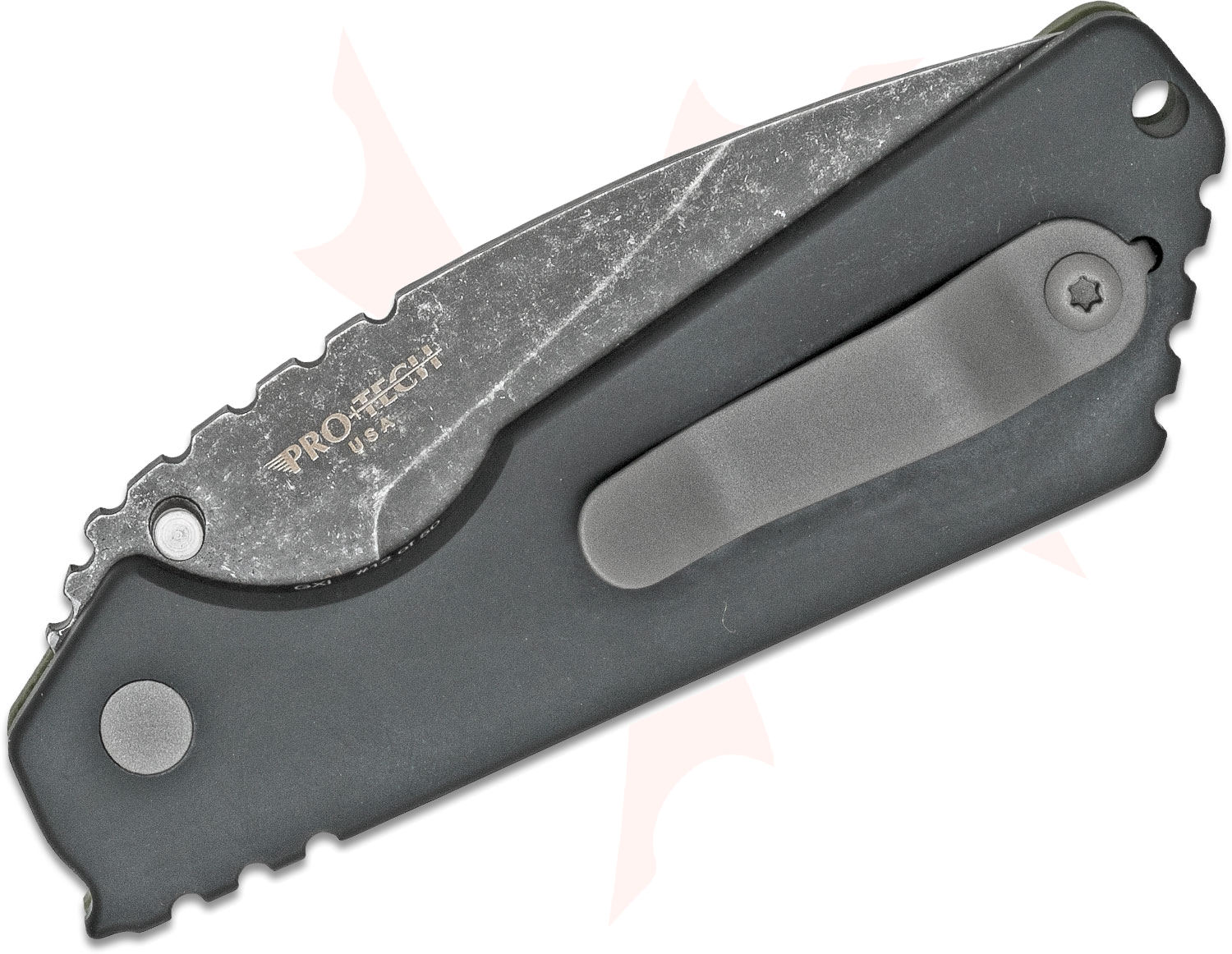 Pro-Tech Strider USN GXI Custom SnG AUTO Folding Knife 3.5" 154CM Dark ...