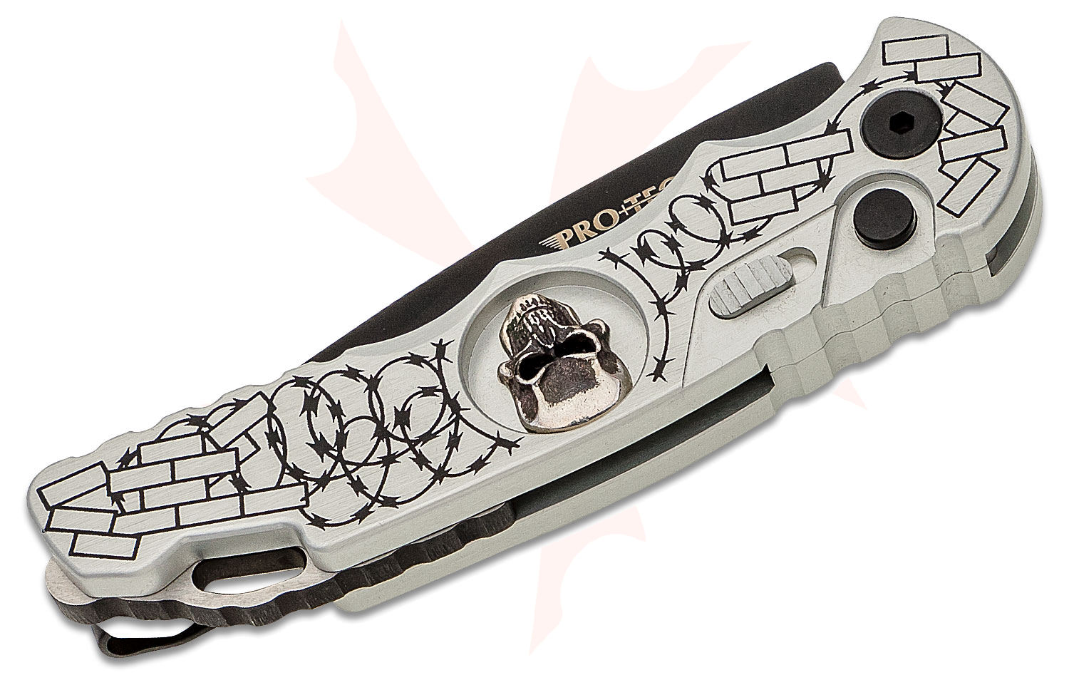 Pro-Tech TR-5.62 Custom AUTO Folding Knife 3.25" S35VN Black DLC Blade ...