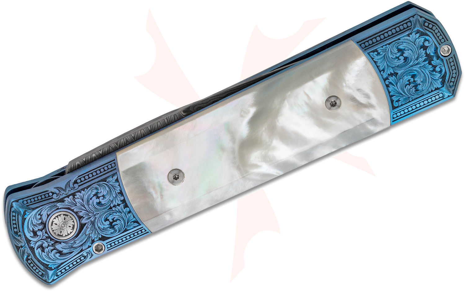 Pro-Tech Ultimate Custom Godfather AUTO Folding Knife 4" Damasteel ...