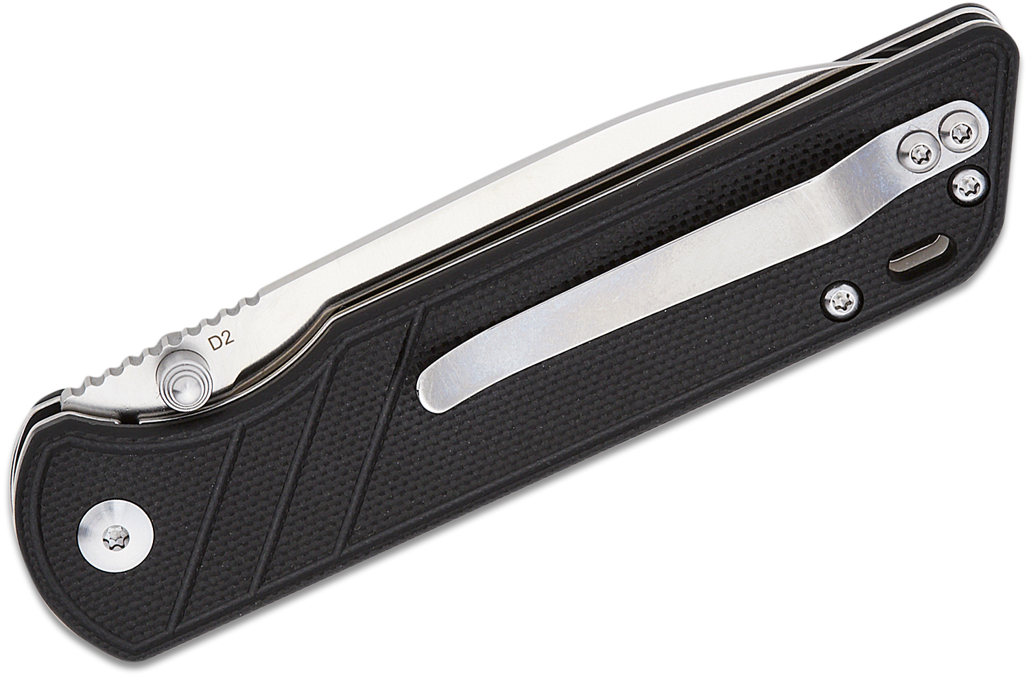 QSP Knives Parrot V2 Liner Lock Folding Knife 3.25" D2 Satin Spear ...