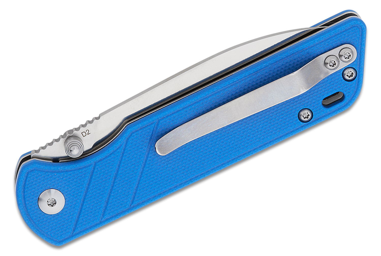 QSP Knives Parrot V2 Liner Lock Folding Knife 3.25" D2 Satin Spear ...