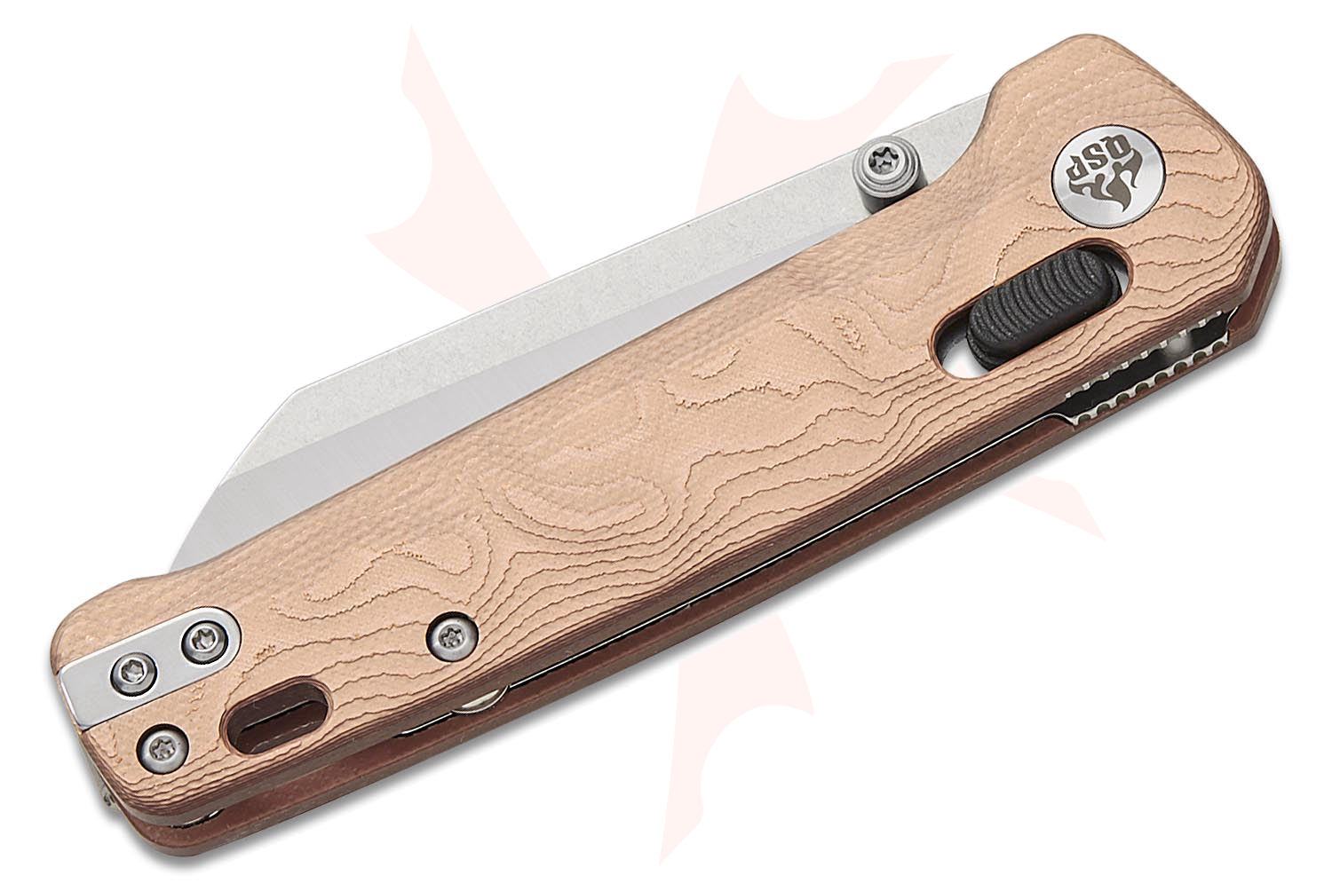 QSP Knives Penguin Glyde Lock Folding Knife 3.06" 14C28N Two-Tone ...