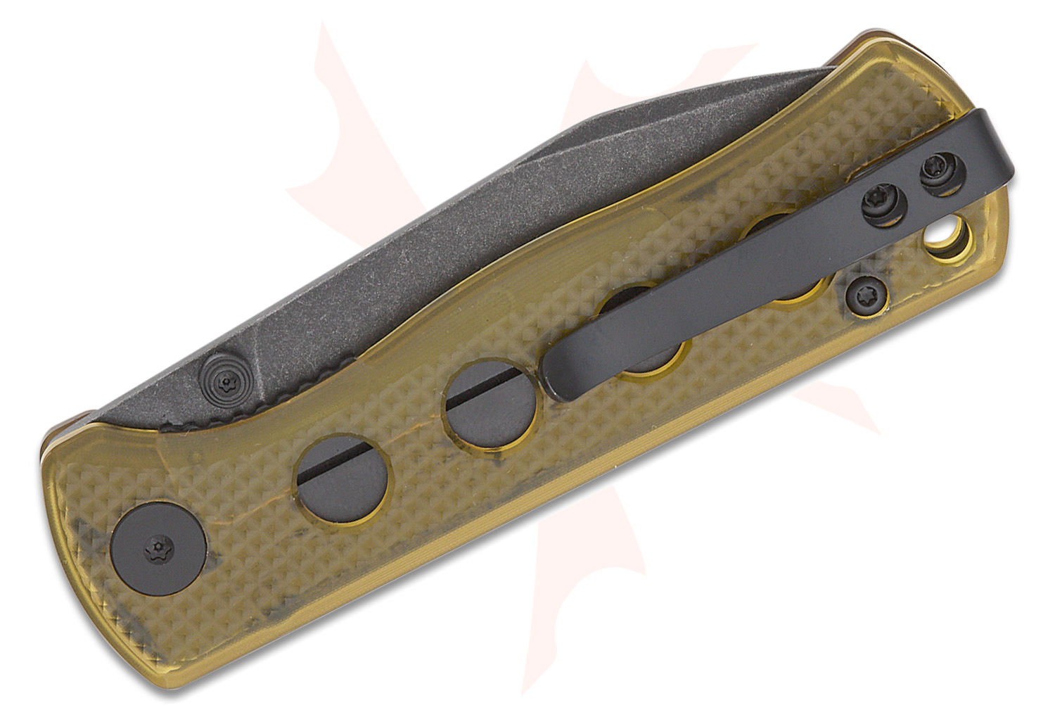 QSP Knives Canary Liner Lock Folding Knife 2.84" 14C28N Black ...