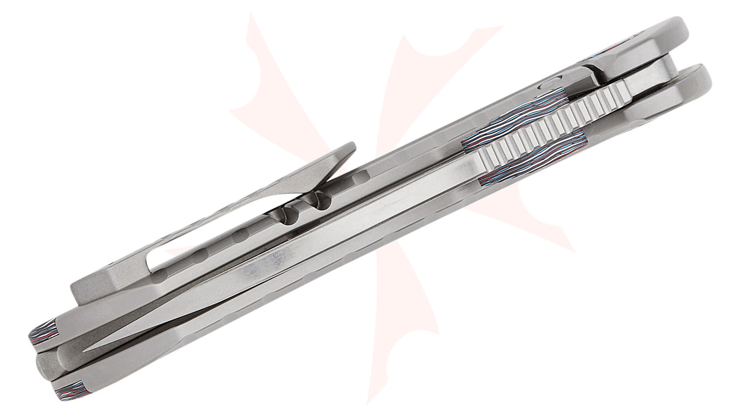 QSP Knives Capybara Frame Lock Flipper Knife 3.06" M390 Stonewashed ...