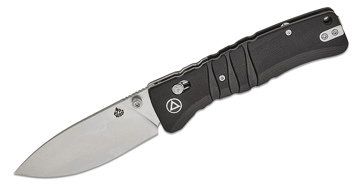 QSP Knives Keanu Alfaro Ripley Glyde/Crossbar Lock Folding Knife 3.5 ...