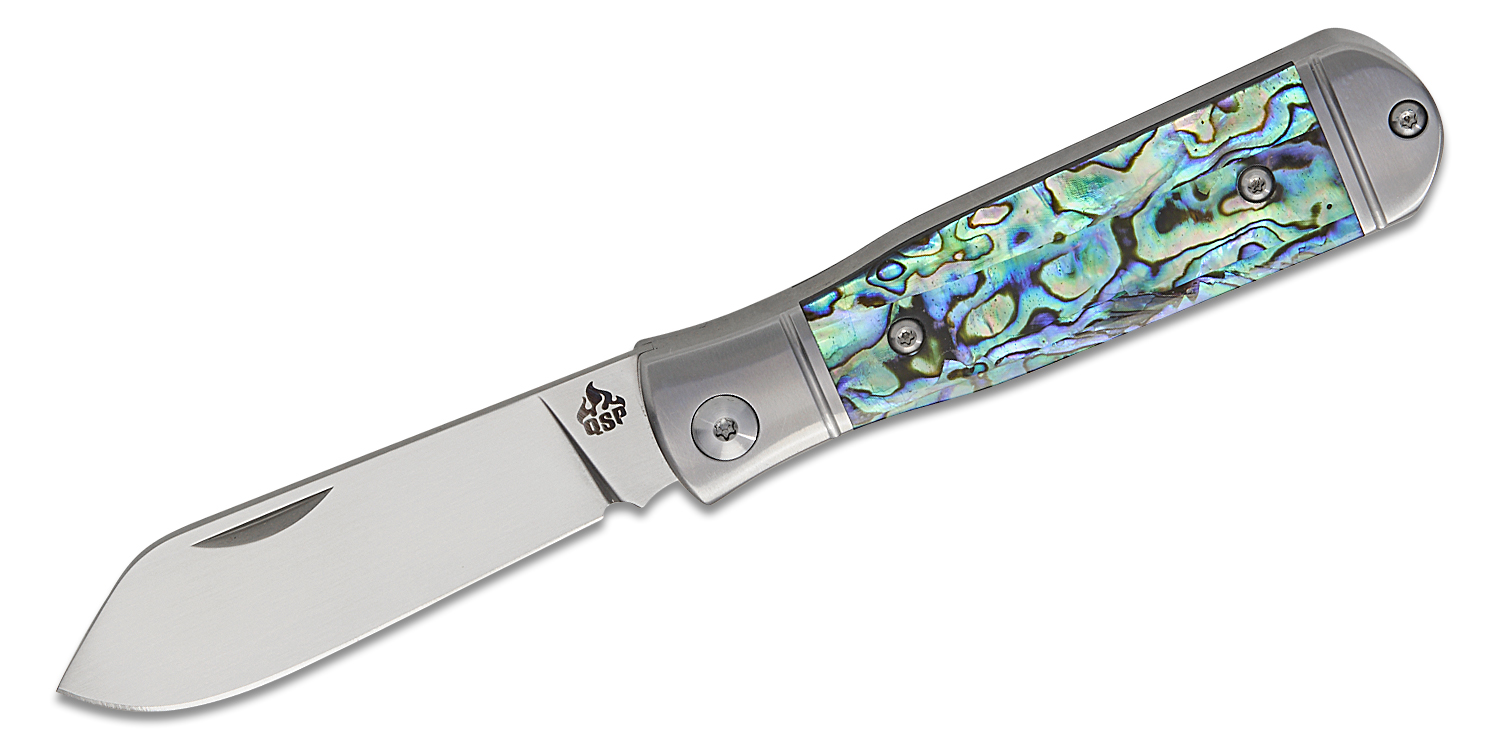 QSP Knives Jumping Jack Slipjoint Folding Knife 2.75" 14C28N Satin Clip ...