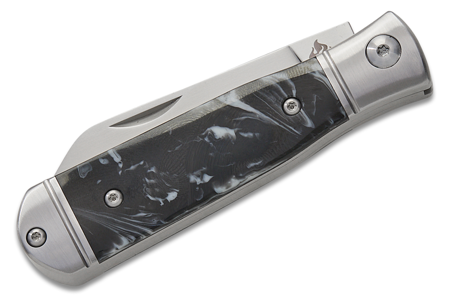 QSP Knives Jumping Jack Slipjoint Folding Knife 2.75" 14C28N Satin Clip ...