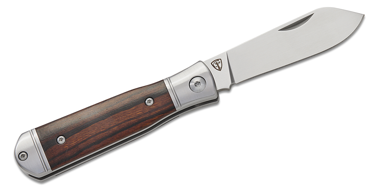 QSP Knives Jumping Jack Slipjoint Folding Knife 2.75" 14C28N Satin Clip ...