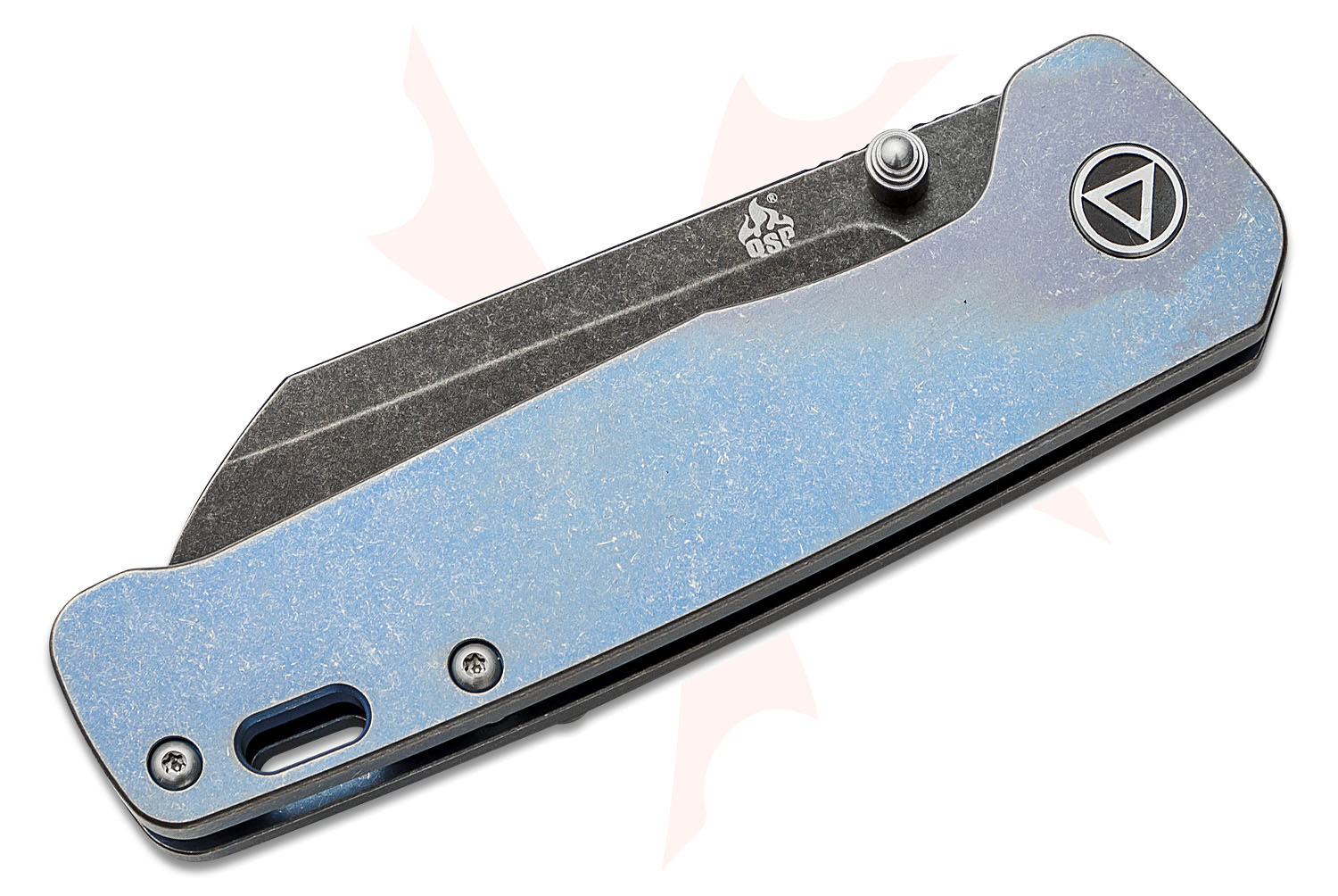 QSP Knives Penguin Folding Knife 3.06" 154CM Black Stonewashed ...