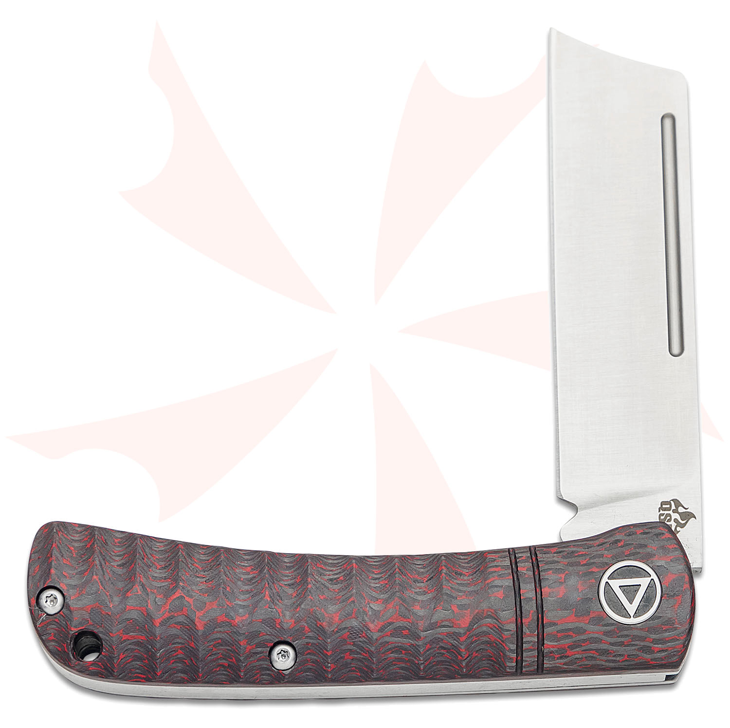 QSP Knives Hedgehog Slipjoint Knife 2.88" 14C28N Satin Cleaver Blade ...