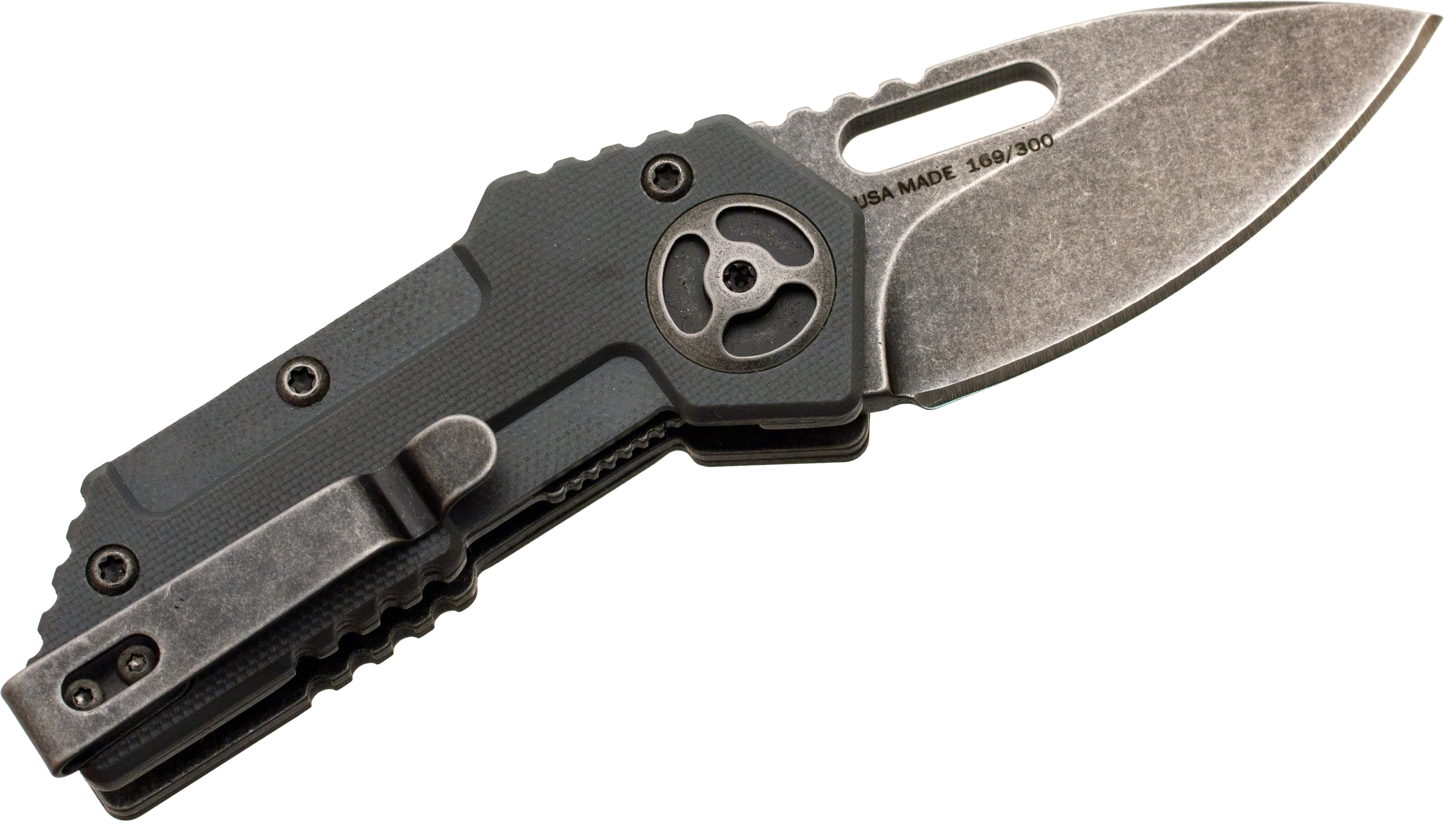 Quartermaster Knives QTRM5TR QTR-1TT Texas Tea H.M. Murdock 2.75" Black ...