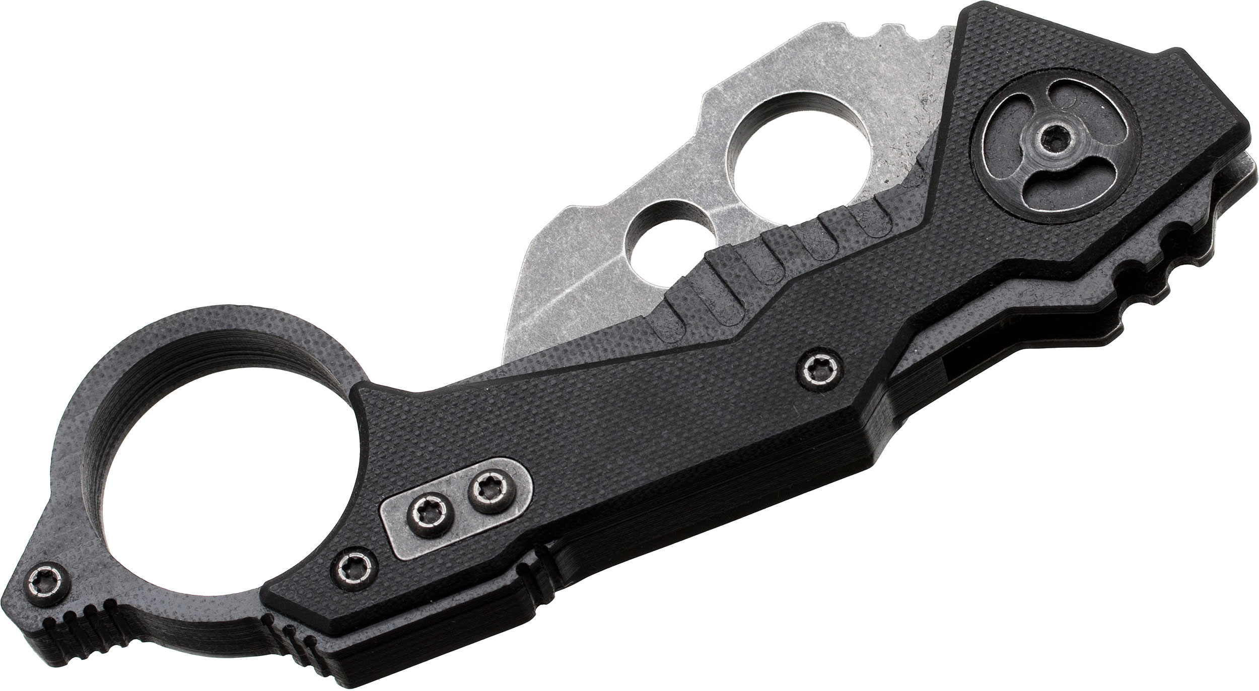 Quartermaster QTR-2FTT Texas Tea B.A. Baracas Karambit 2.25" Black ...