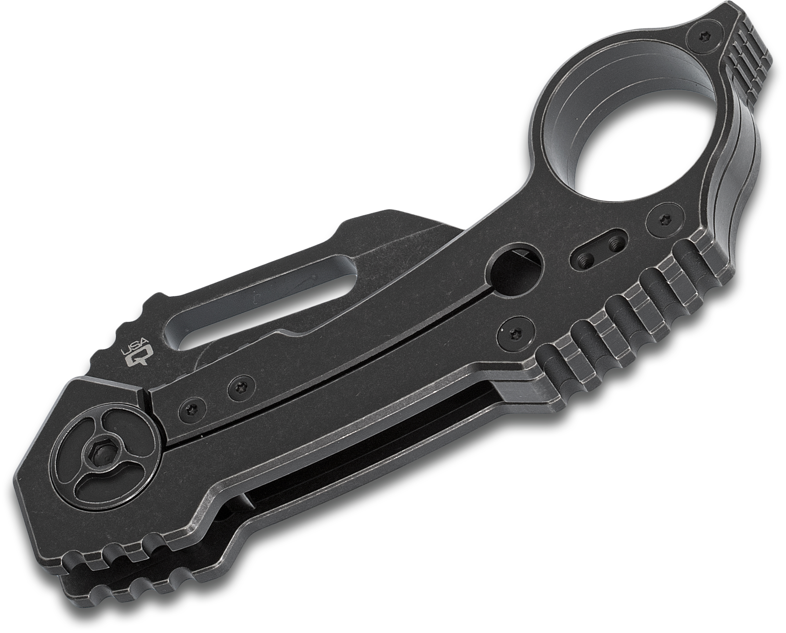 Quartermaster QTR-5ztt Theodore TC Calvin Folding Karambit 2" S35VN ...