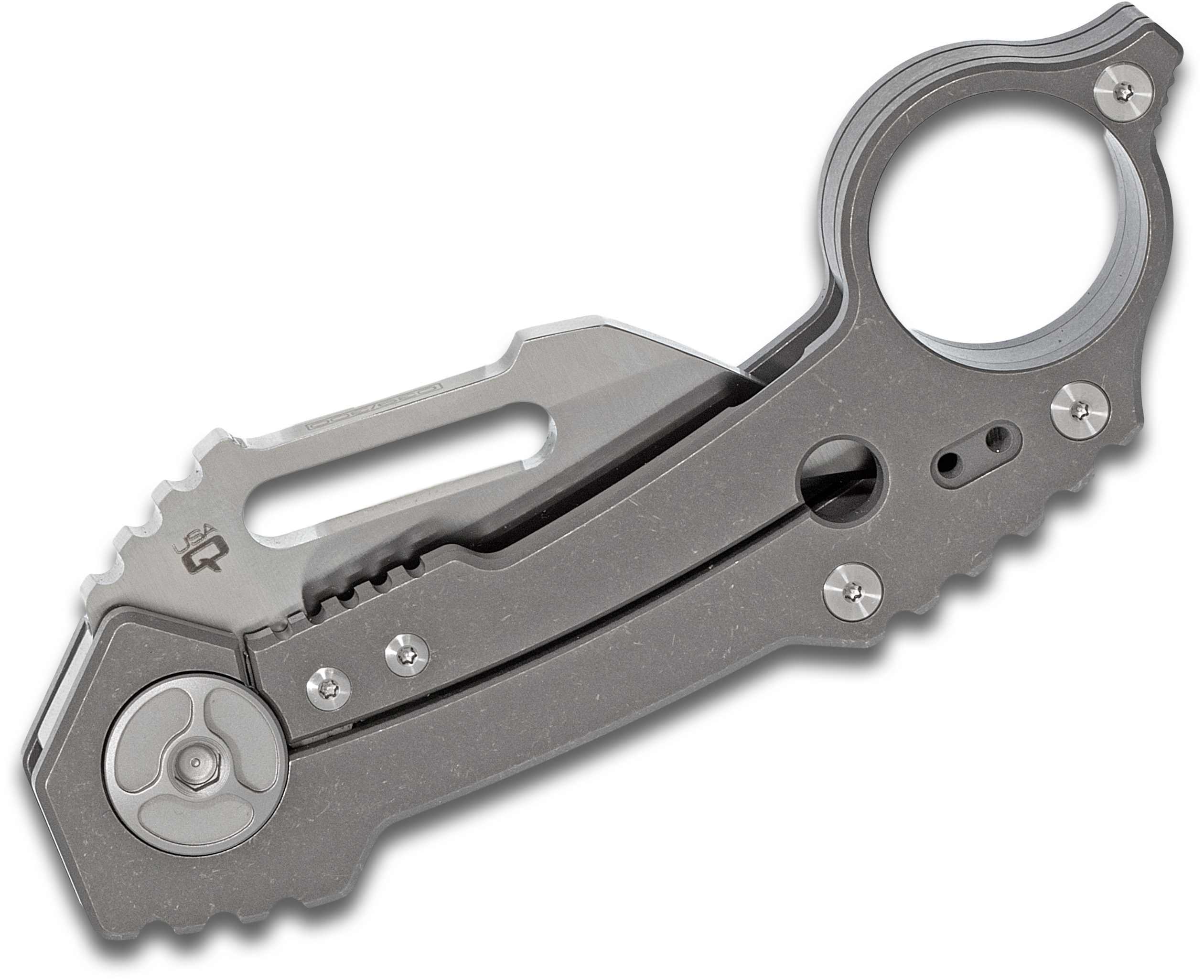 Quartermaster QTR-5z Theodore TC Calvin Folding Karambit 2" S35VN ...