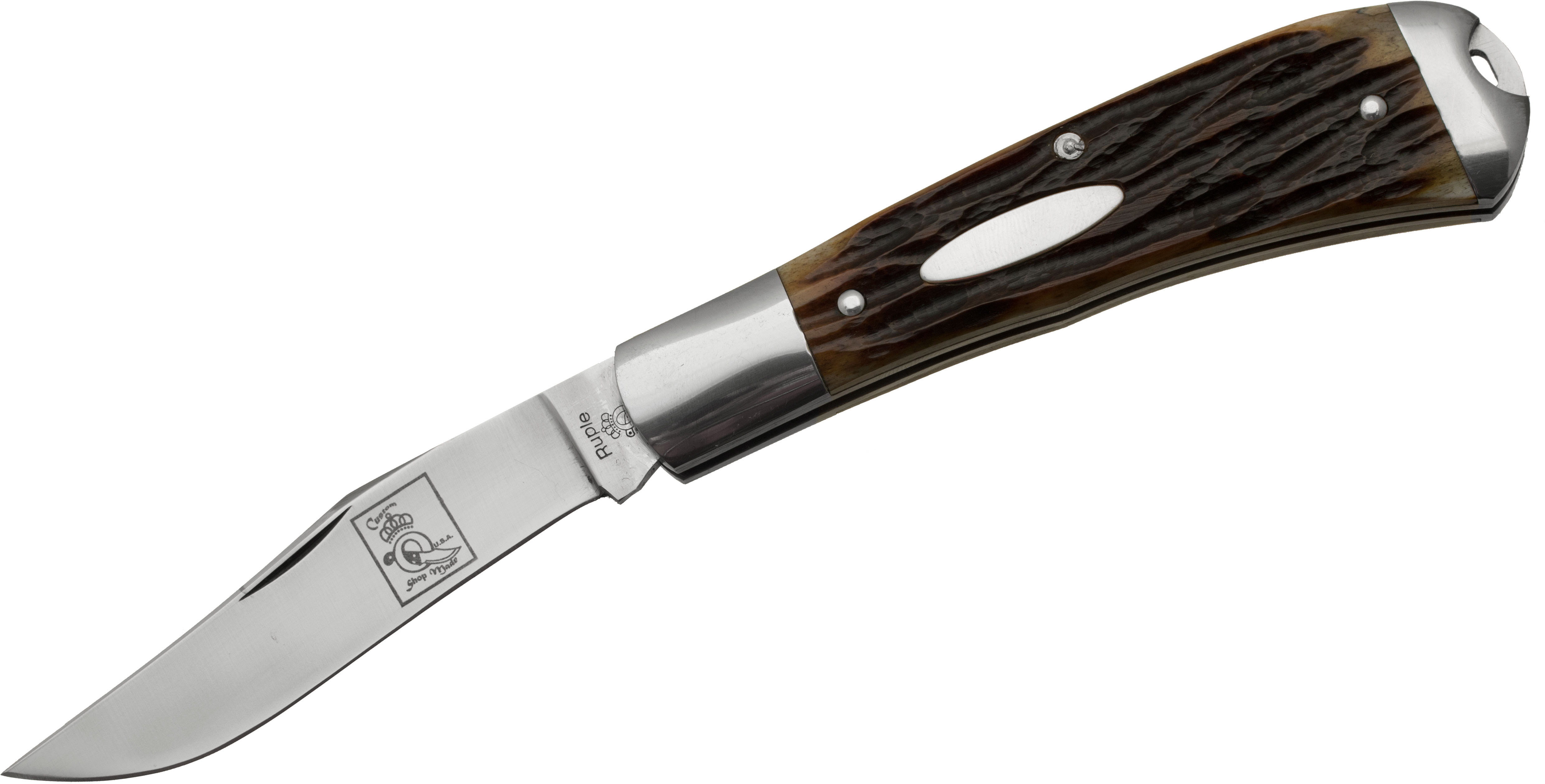 Queen Bill Ruple Limited Edition Trapper 4.25" Closed, Jigged Bone ...