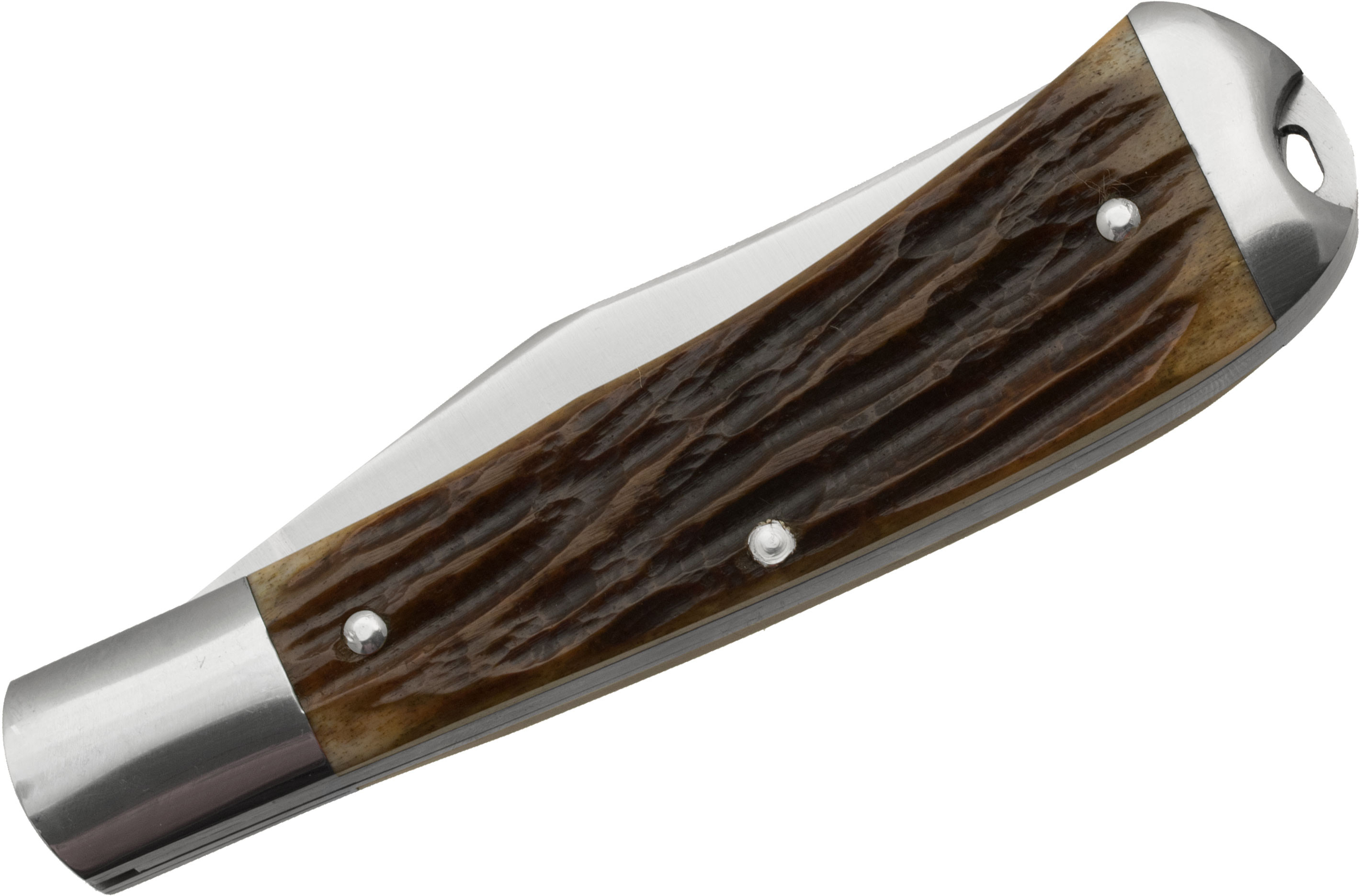 Queen Bill Ruple Limited Edition Trapper 4.25" Closed, Jigged Bone ...