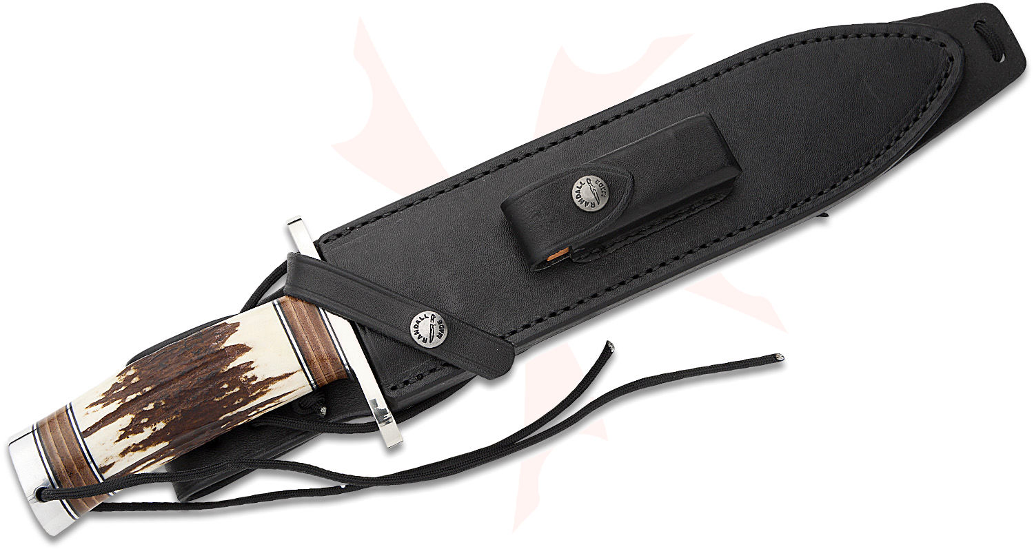 Randall Made Knives Custom Model 12-9 with 14 Grind Fixed Blade Knife 9 ...