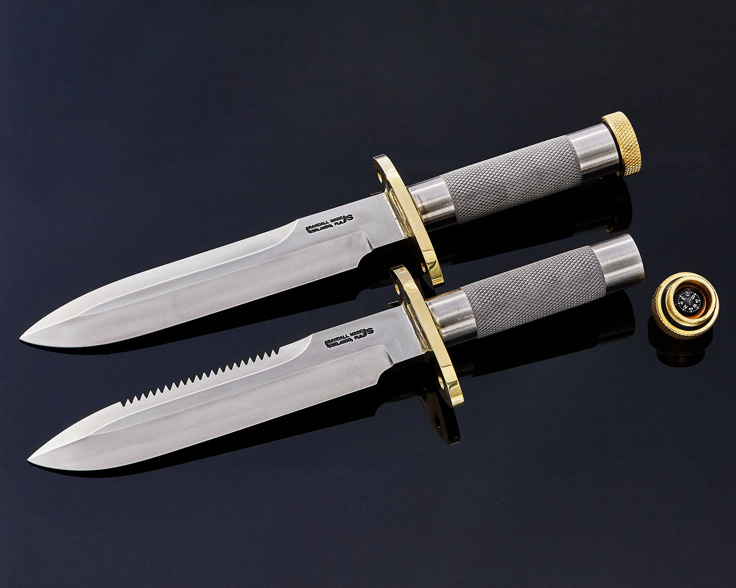 Randall Made Knives Custom Model 18 Attack Survival Fixed Blade Knife 7 ...