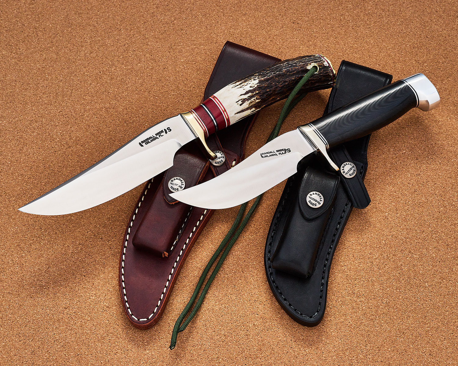 Randall Made Knives Custom Model 22 Outdoorsman Fixed Blade Knife 4.625 ...