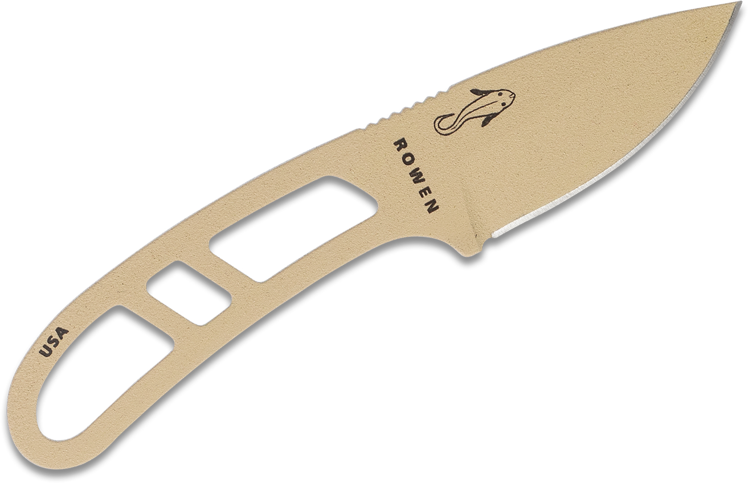 ESEE Knives CAN-DT-E Candiru Utility Fixed 2" 1095 Carbon Blade, ESEE ...