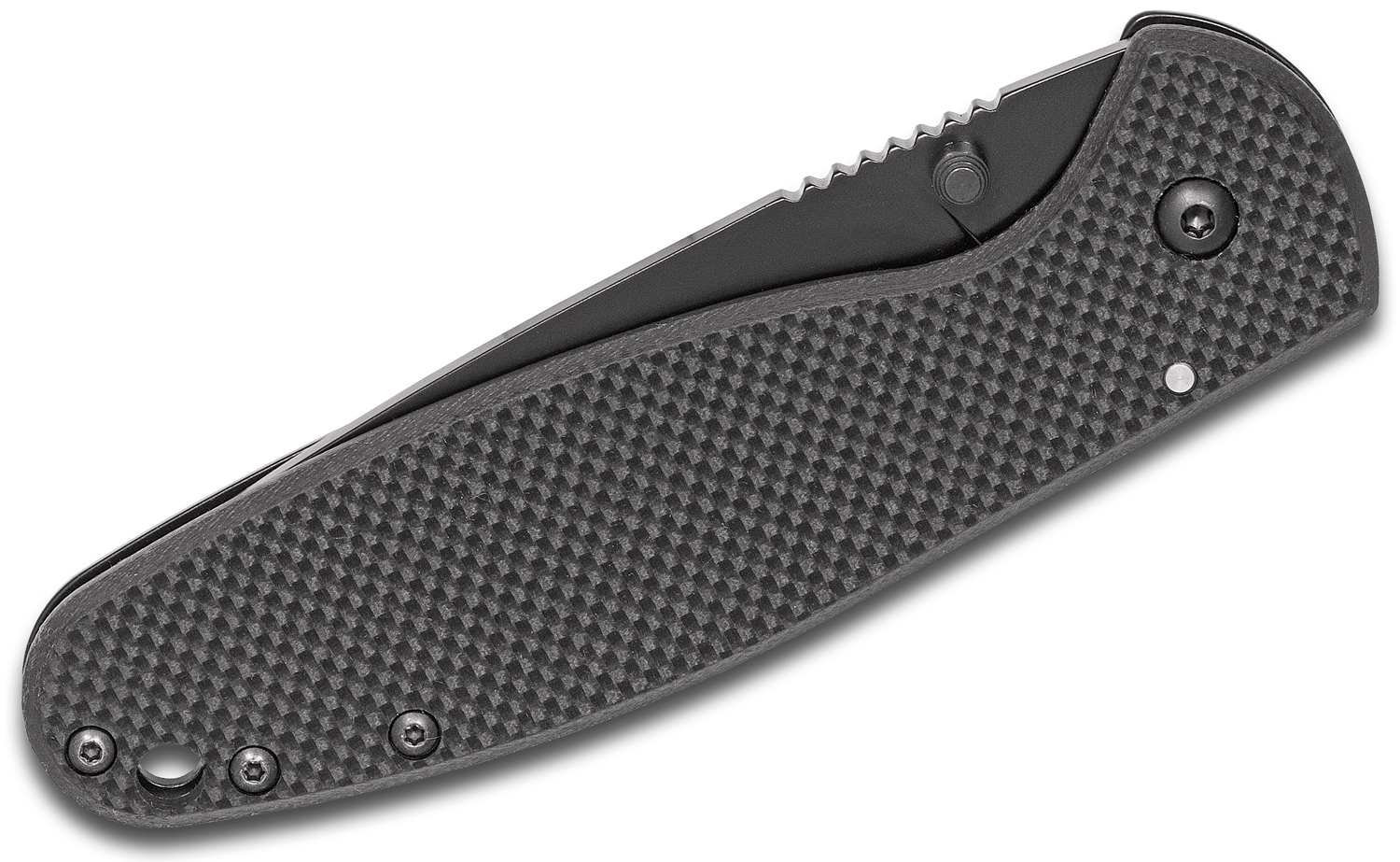 ESEE Knives Expat MEDELLIN Folding Knife 3.5" Black Plain Blade, Black ...