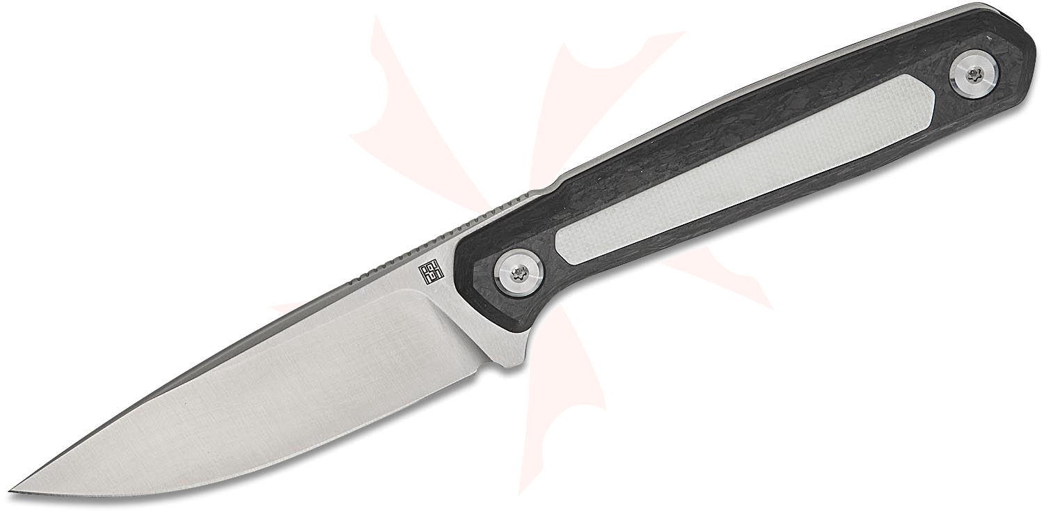 Real Steel Knives Ostap Hel Dex Apex Fixed Blade Knife 3.15" M390 Satin ...