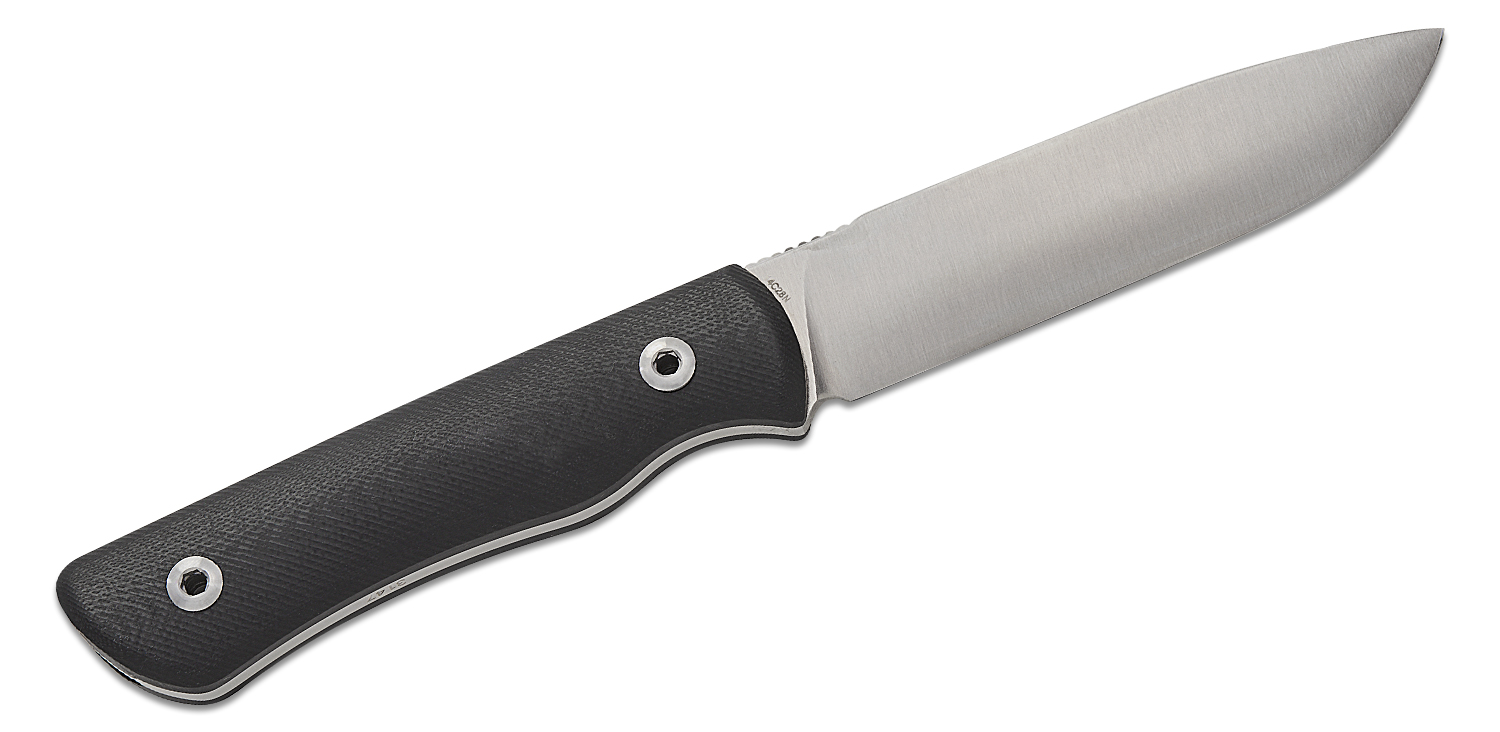 Real Steel Knives Bushcraft Plus II Convex Fixed Blade Knife 4.57 ...