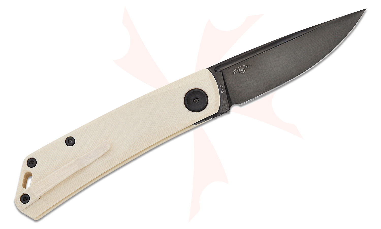 Real Steel Knives Luna Lux Slipjoint Folding Knife 2.76" K110 Black DLC ...